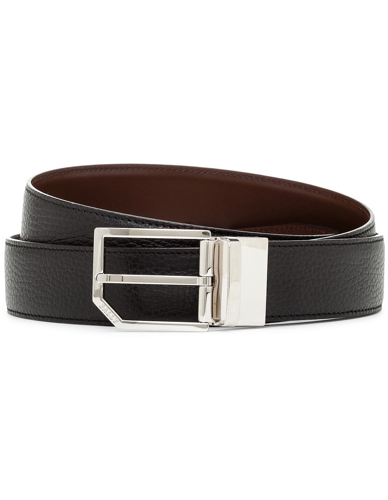 Bally Charlton Leather Belt | David Jones
