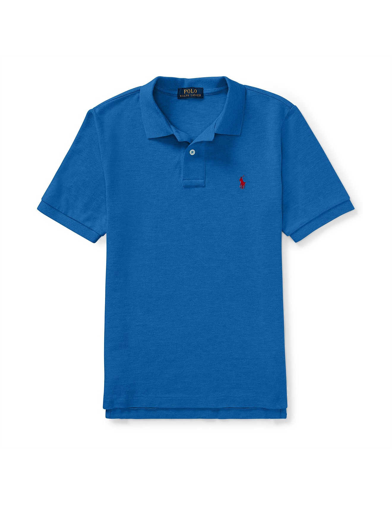 Polo Ralph Lauren Cotton Mesh Polo Shirt(8-14 Years) | David Jones