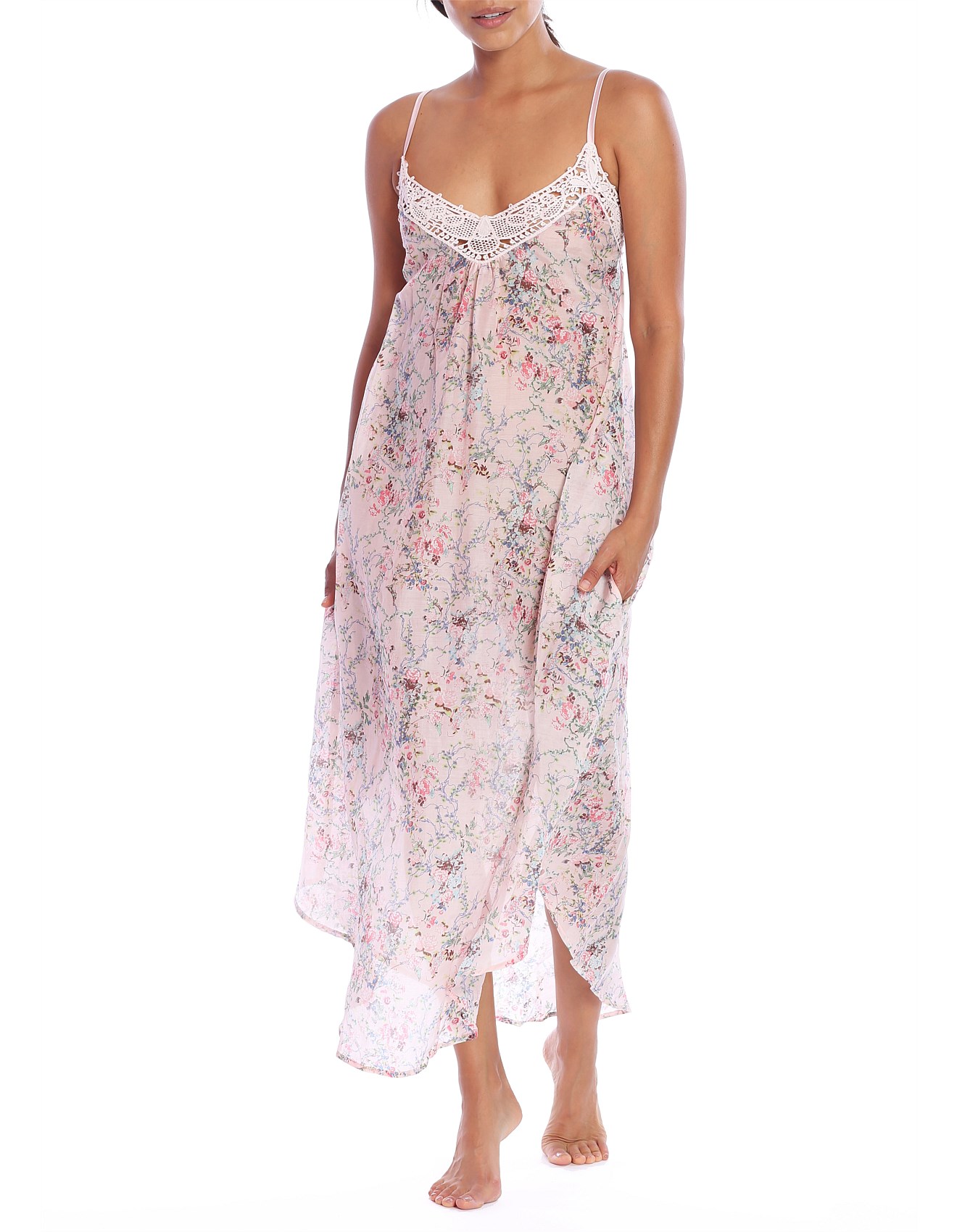 Papinelle Yolly Floral Maxi Nightie | David Jones