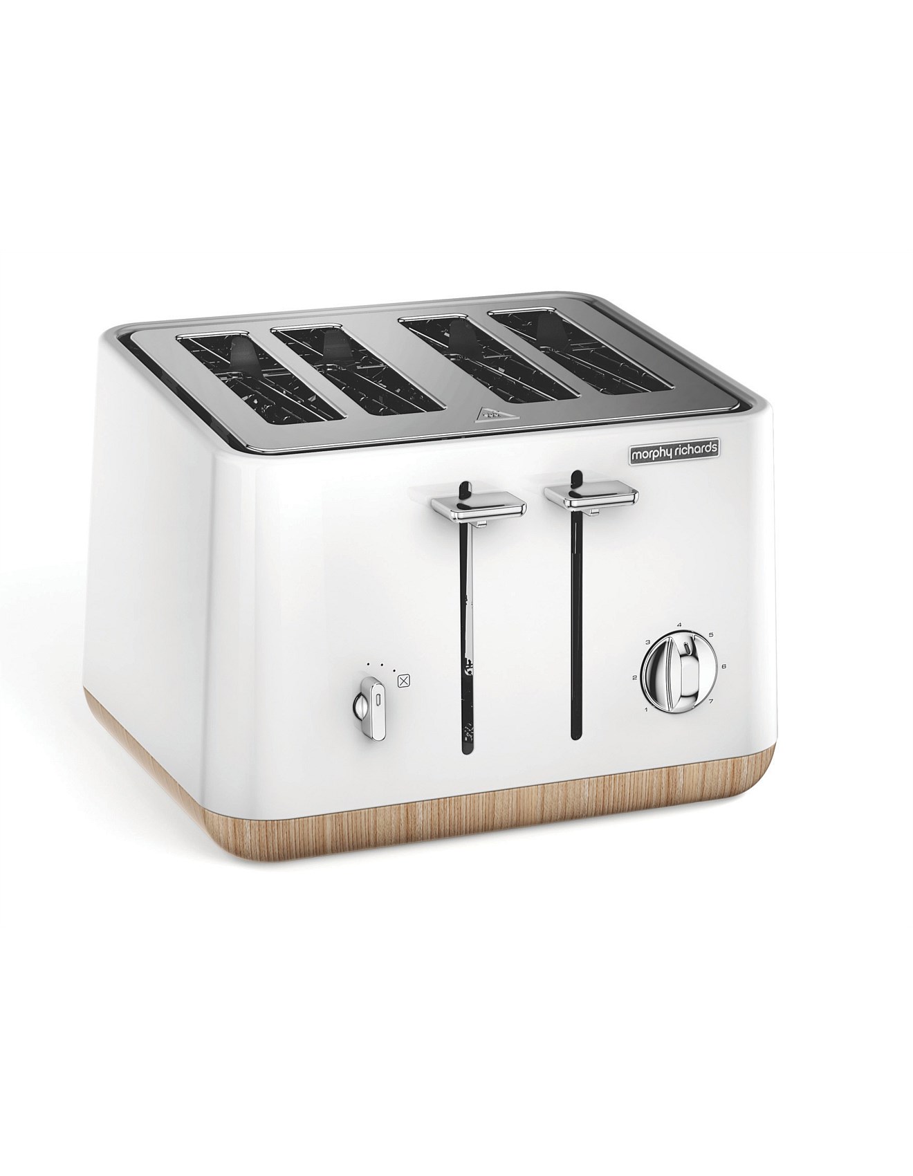 Morphy Richards Aspect Scandi 4 Slice Toaster White | David Jones
