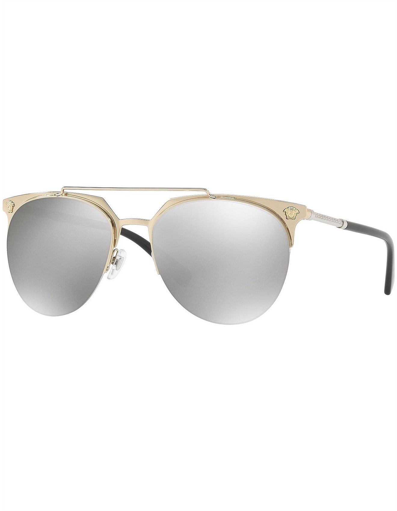 Accessories - PALE GOLD Pilot Metal Sunglasses