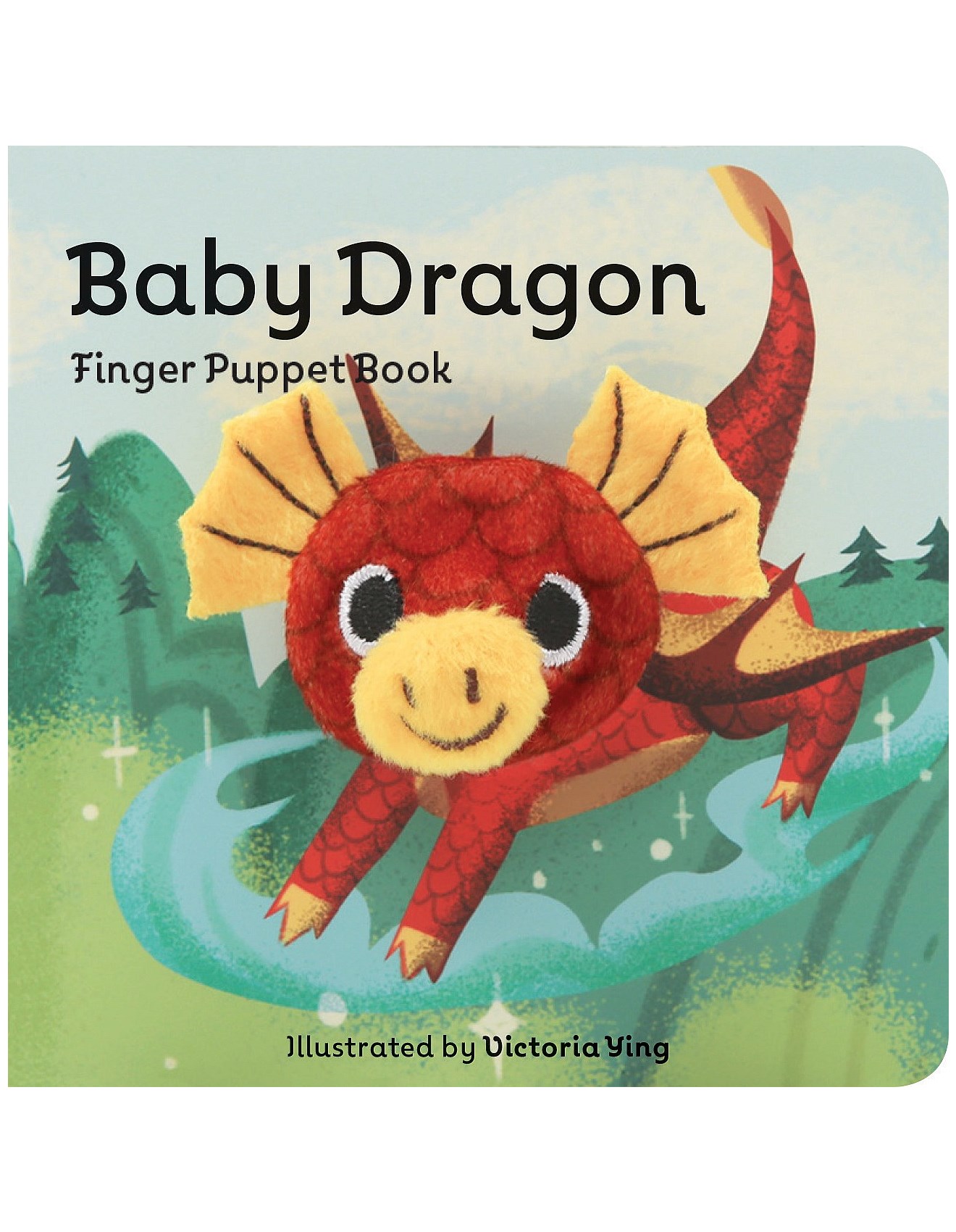 Home Décor - Baby Dragon Finger Puppet Book