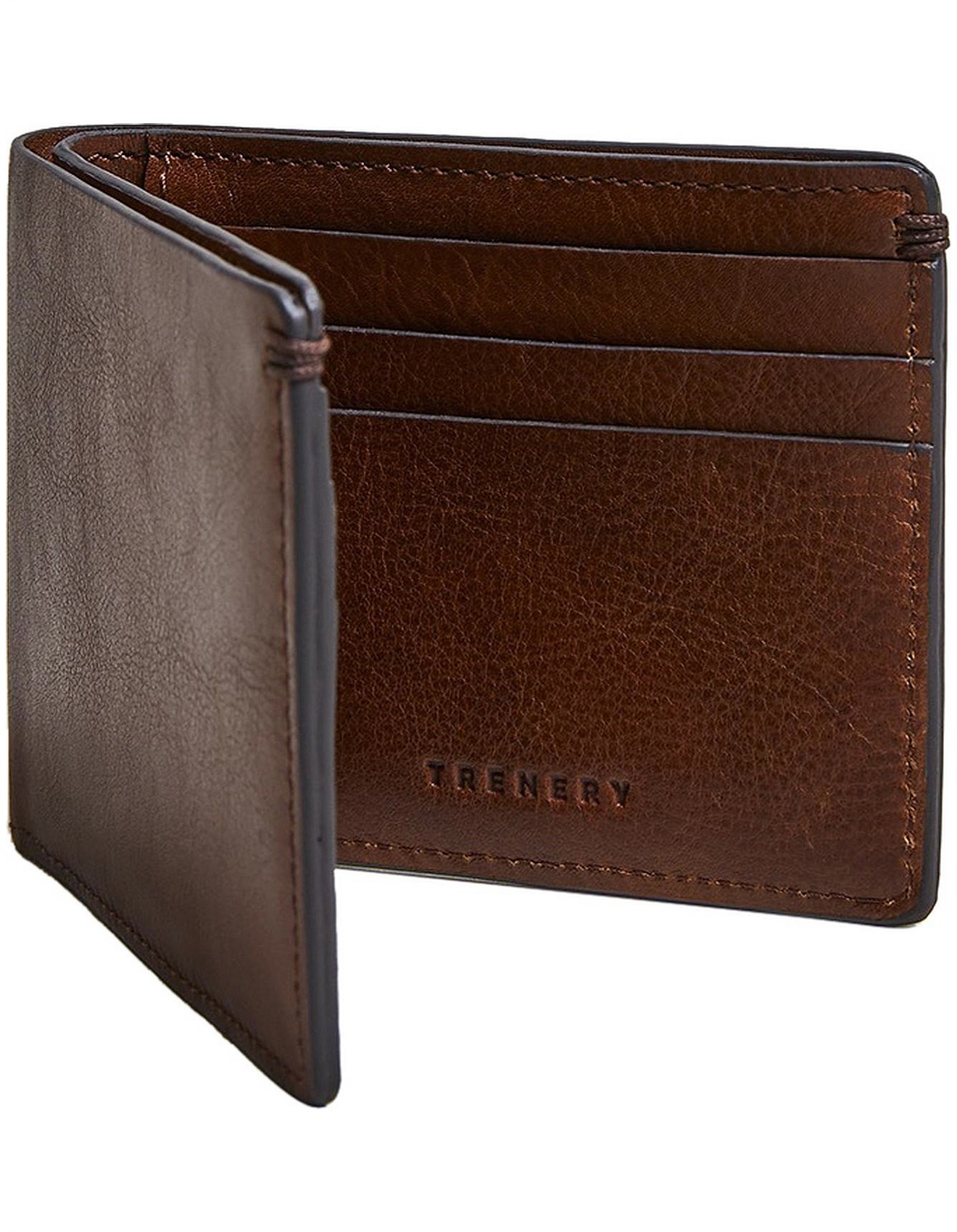 Trenery Bifold Leather Wallet | David Jones