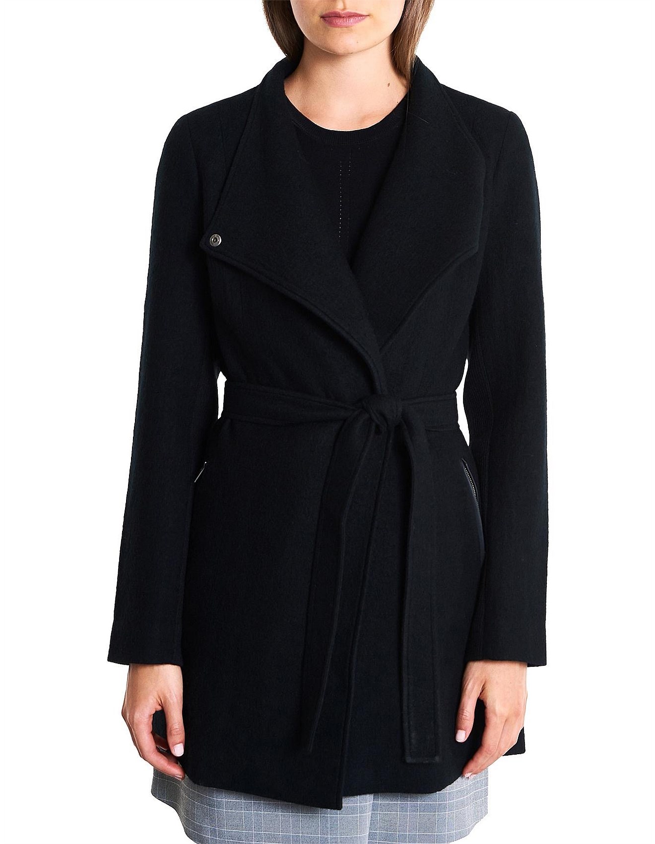 Marcs Women Ruby Felted Wool Coat | David Jones
