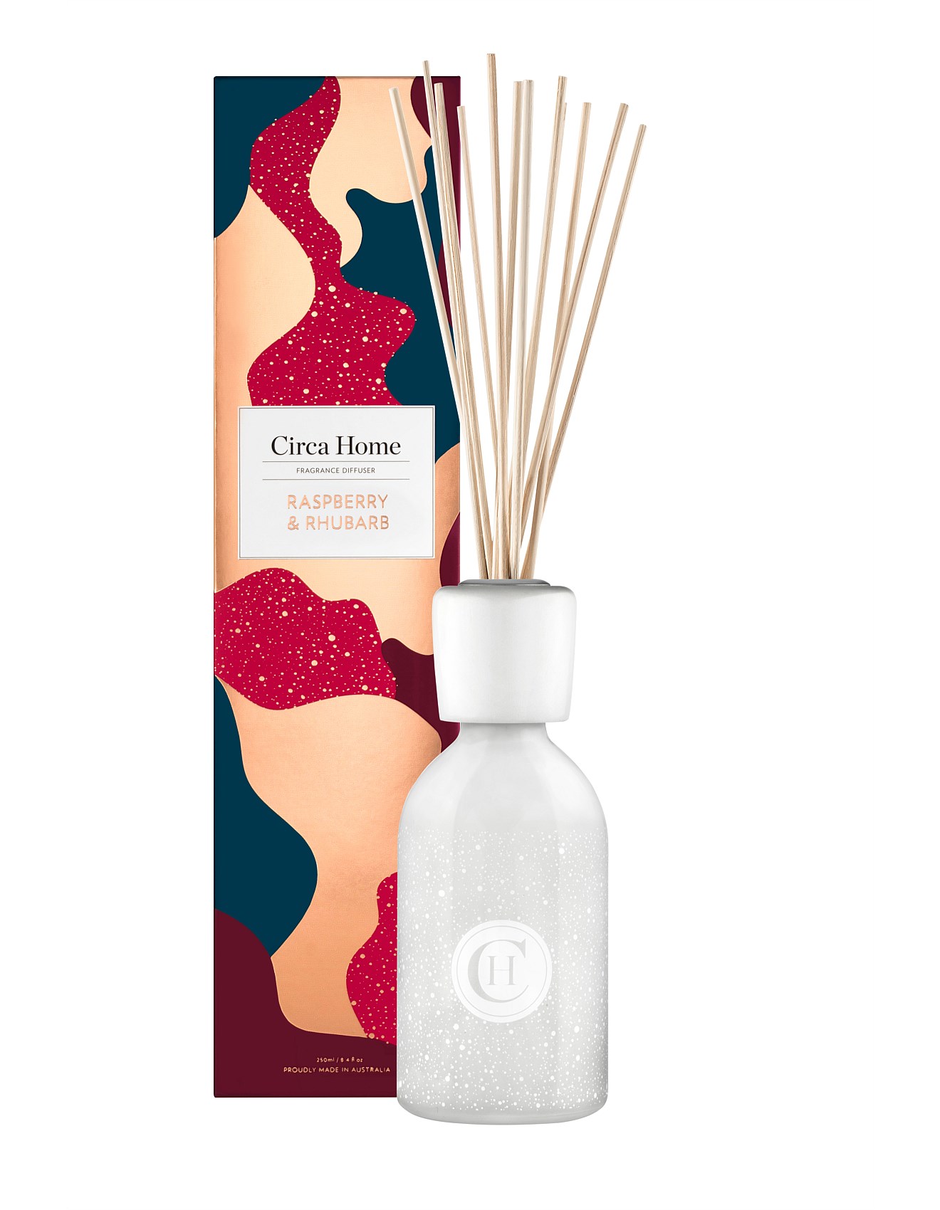 Circa Raspberry & Rhubarb 250ml Fragrance Diffuser | David Jones