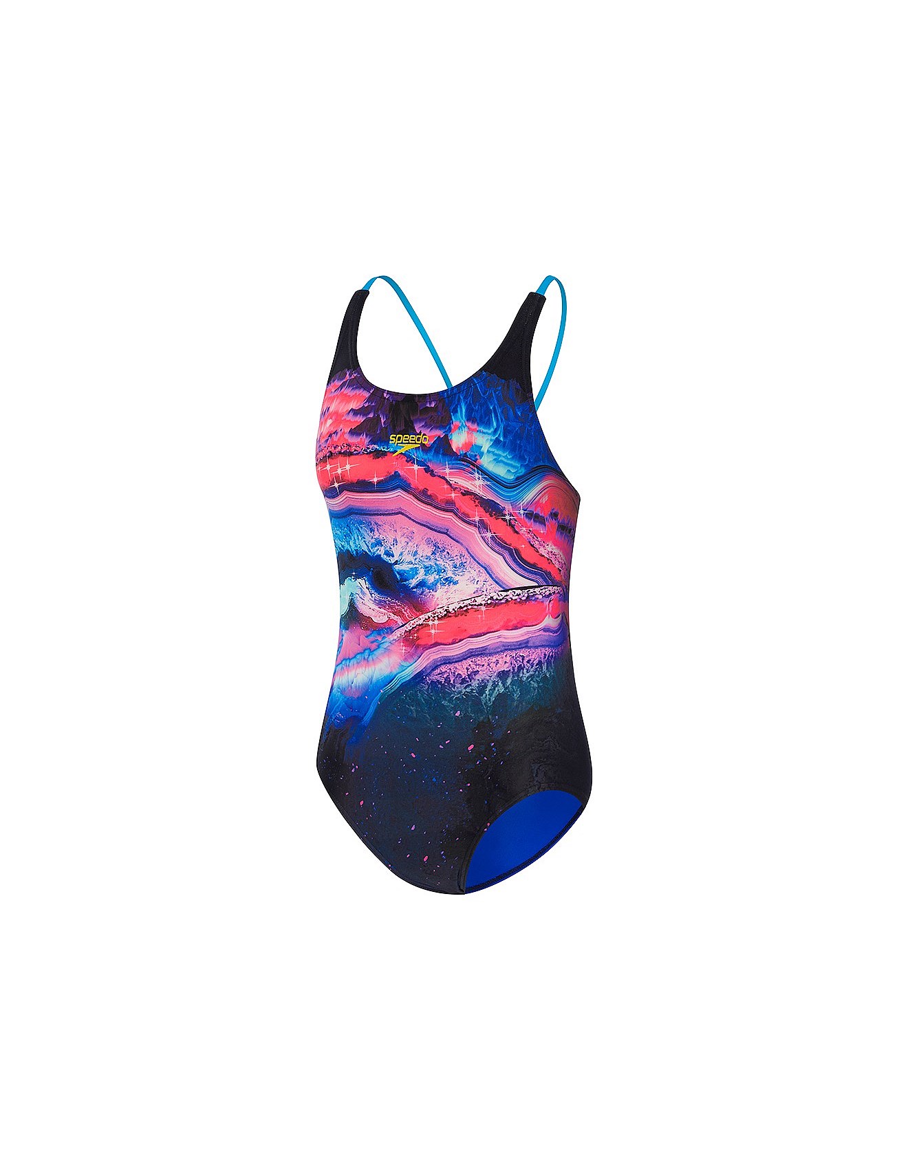 Speedo Sapphire Glow Crossback (girls 8-14 Yrs) | David Jones