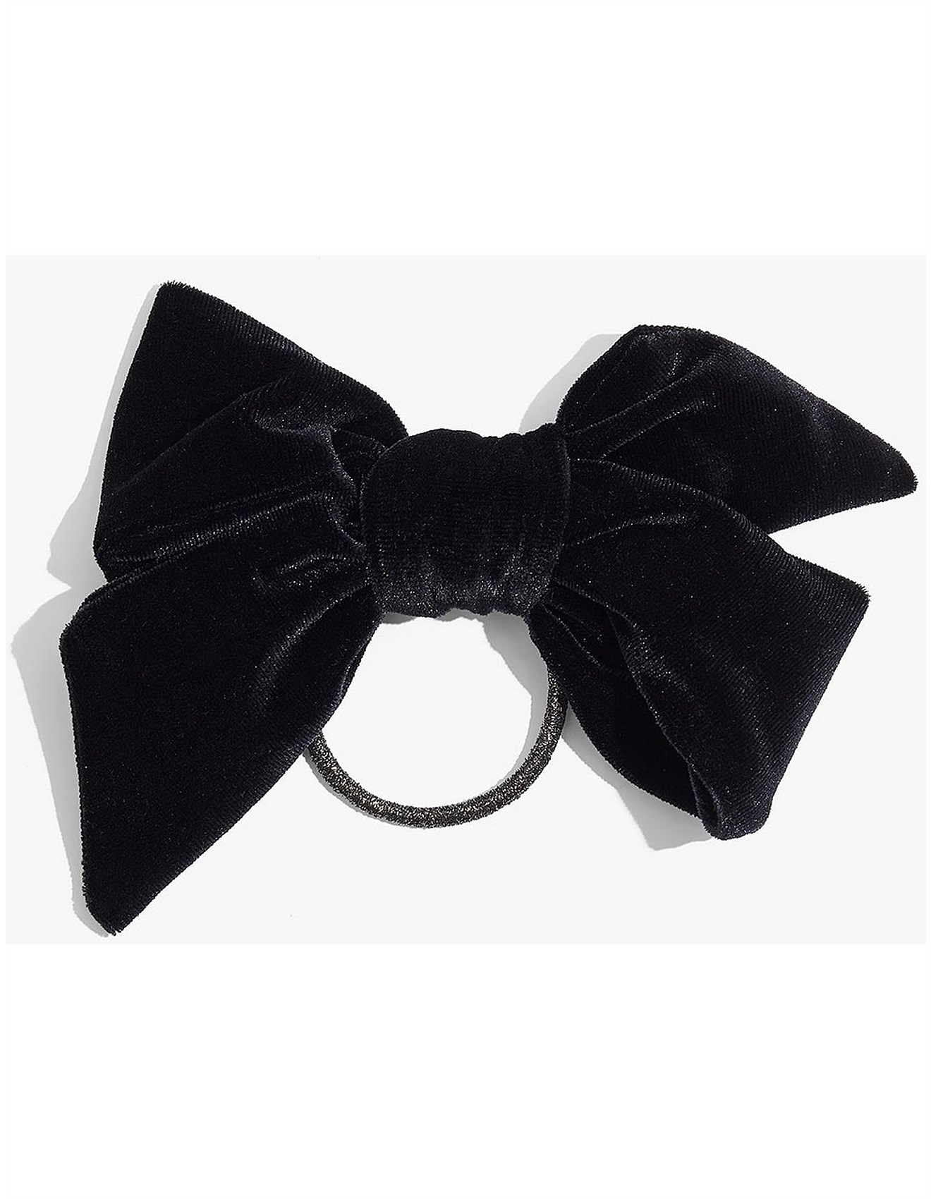 Girls - Velvet Bow Hari Tie