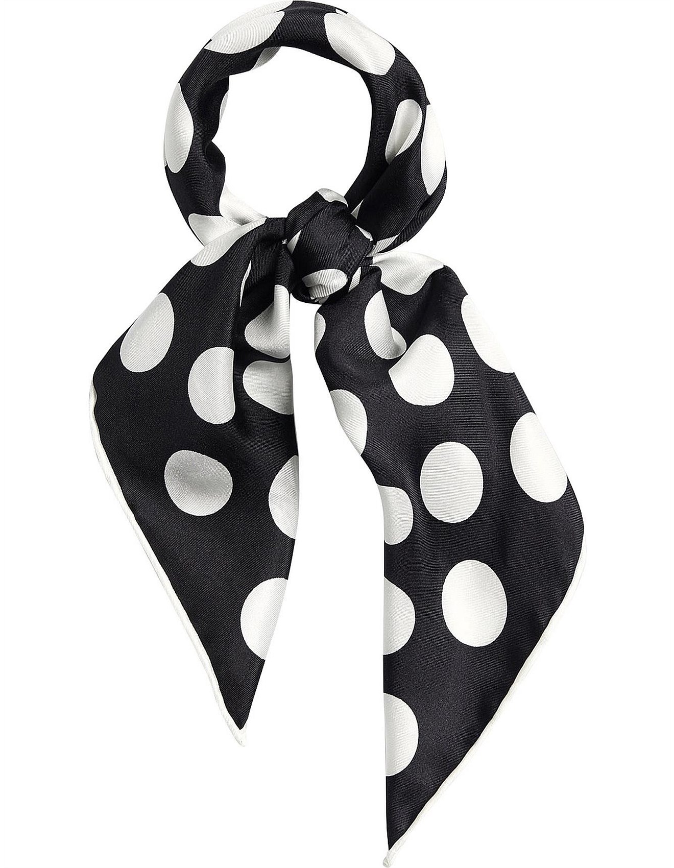 Witchery Silk Spot Neckerchief | David Jones