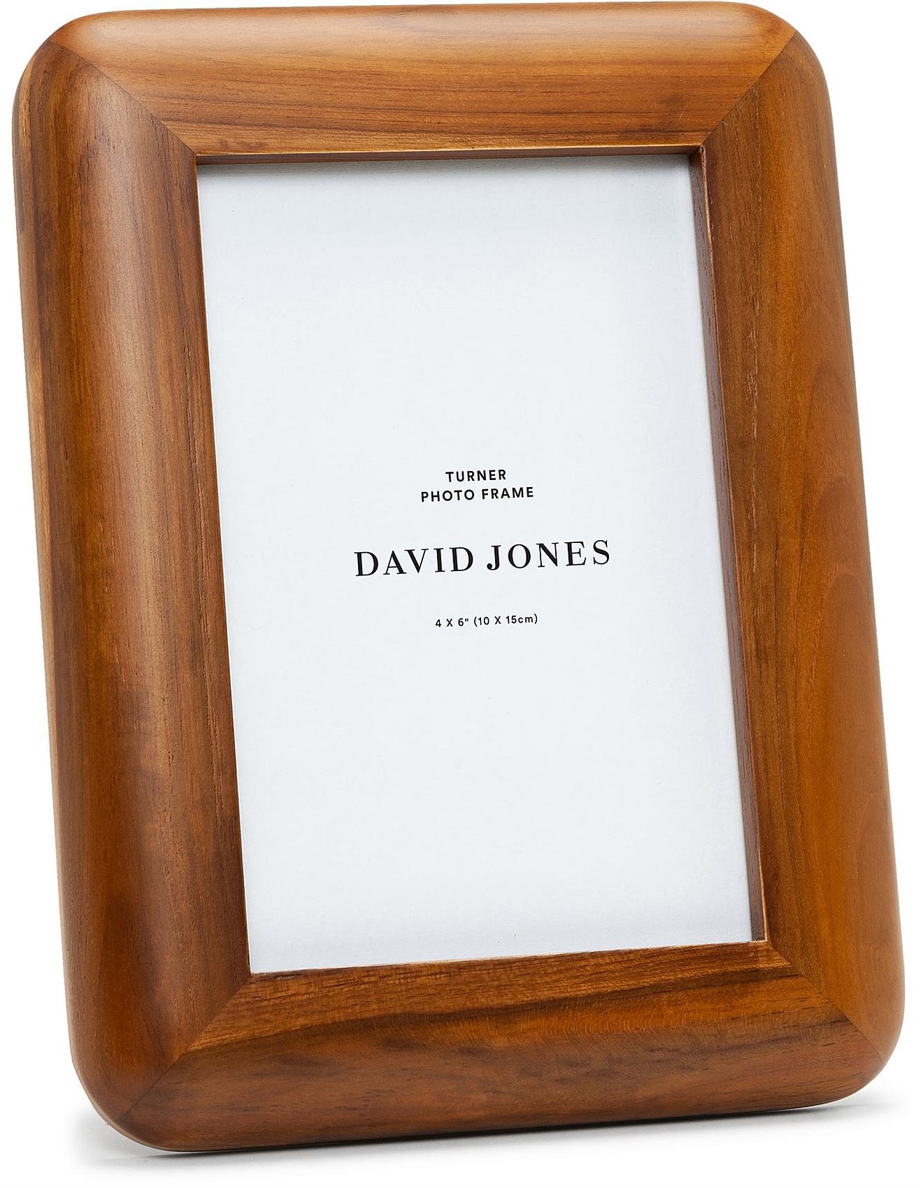 David Jones Turner Walnut 4x6 Photo Frame | David Jones