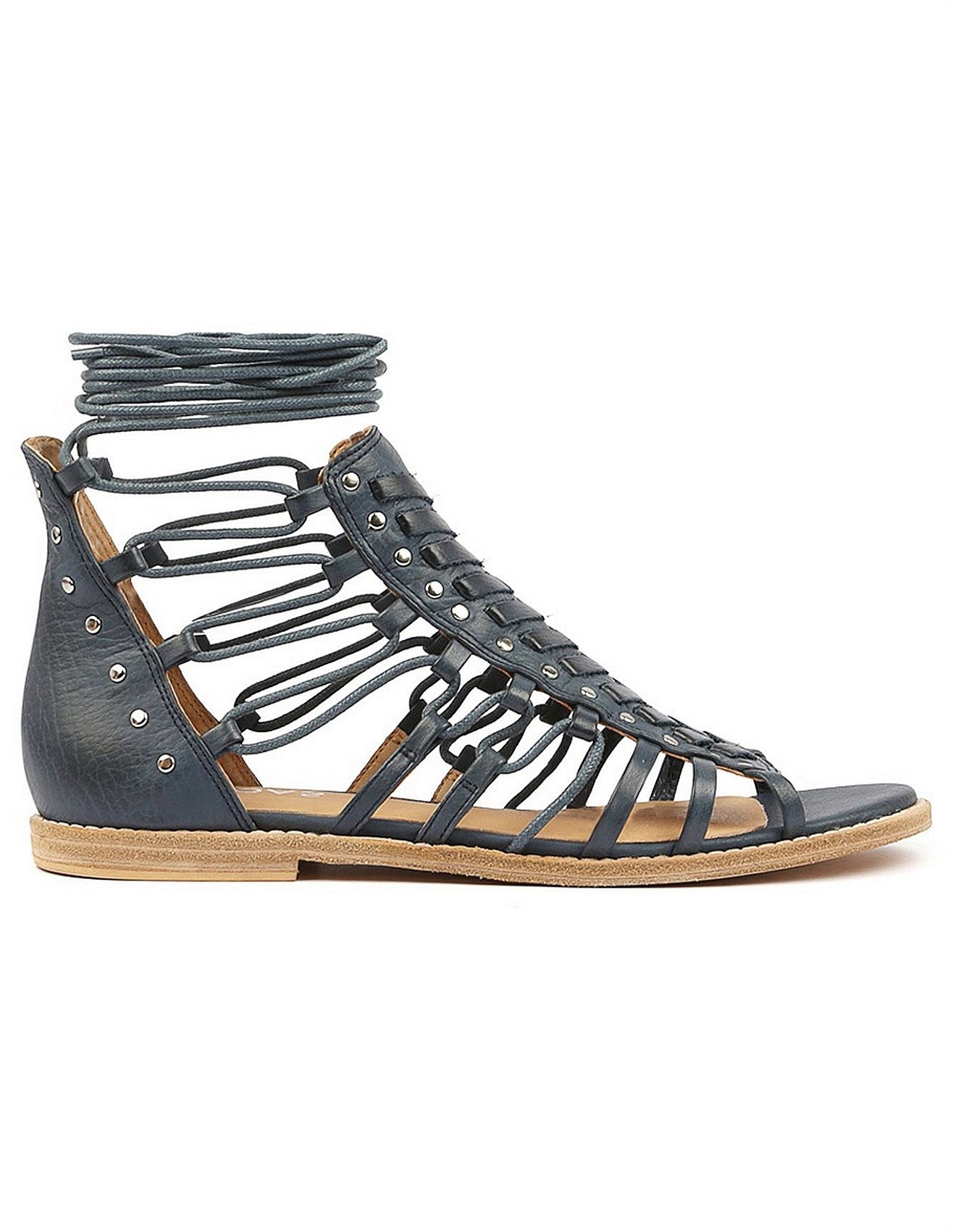 Midas Nelsa Navy Leather | David Jones