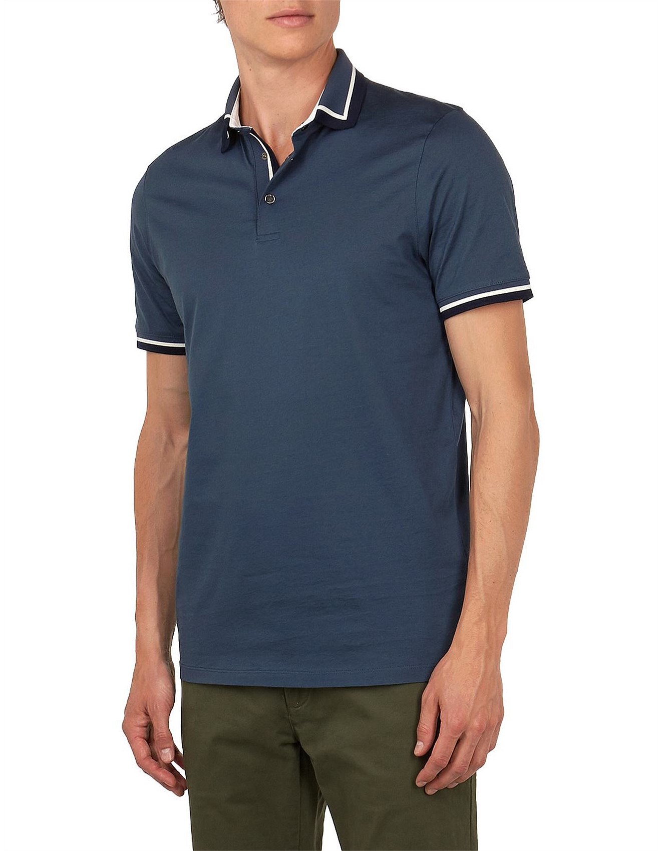 Men's Polo Tops: Branded Polos & more | David Jones - GUMMY