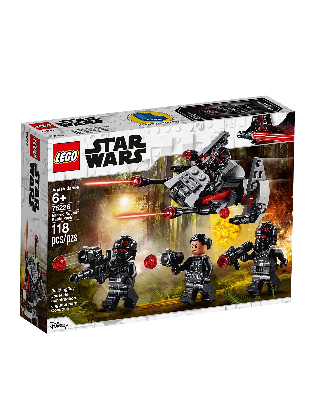 Lego Lego Star Wars Inferno Squad Battle Pack 75226 | David Jones
