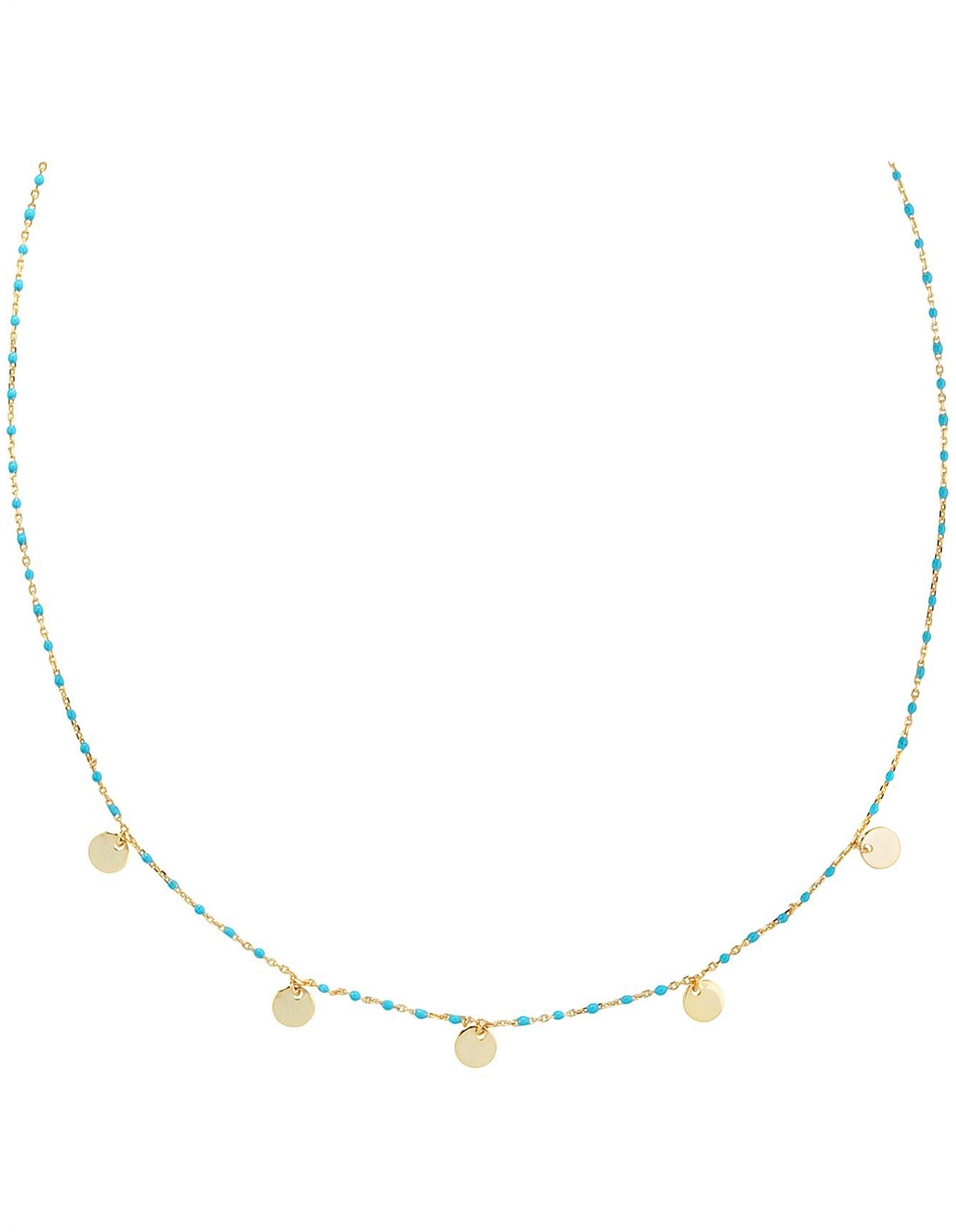 Shashi Disc Multi Necklace | David Jones