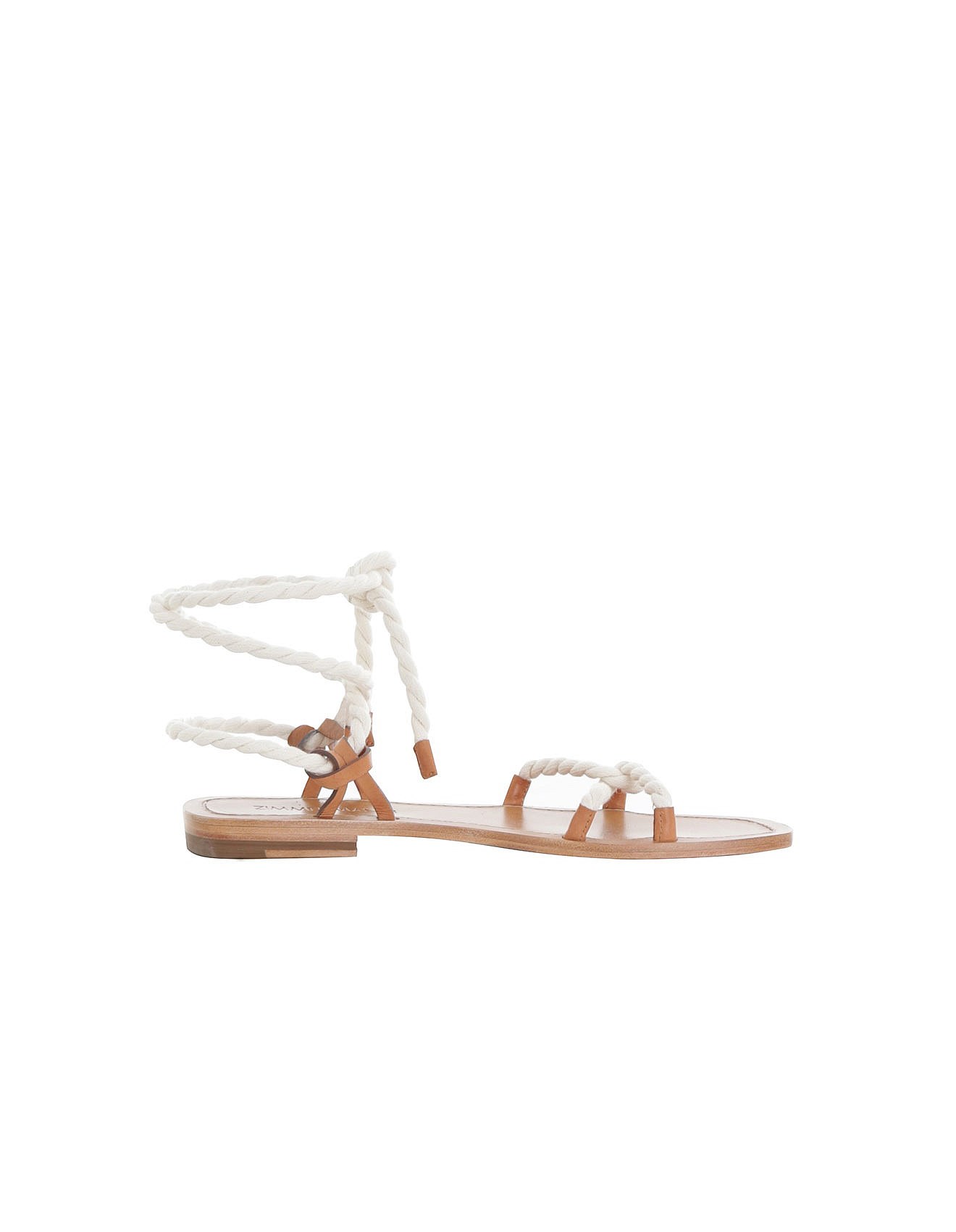 Zimmermann Rope Tie Flat Sandal | David Jones