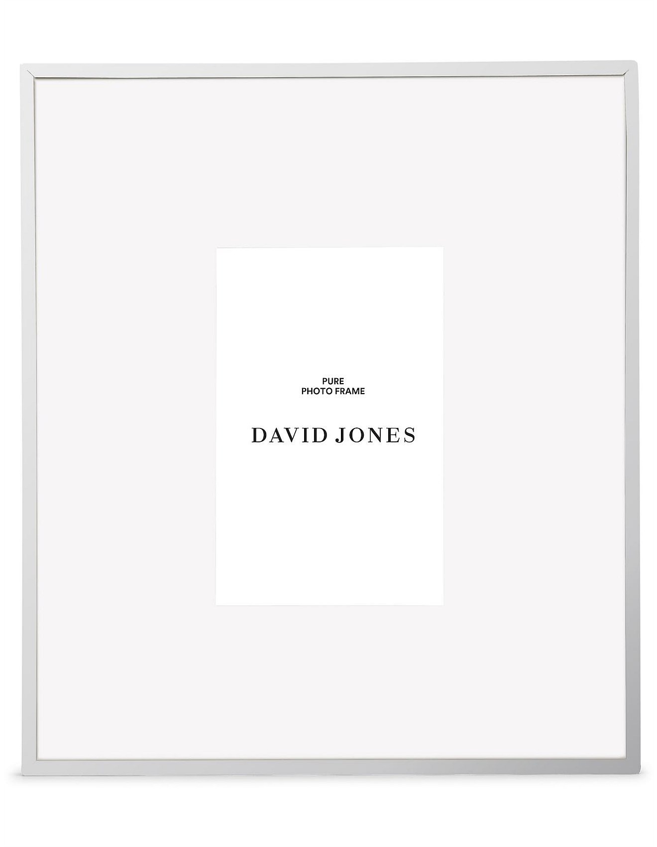 David Jones Pure Silver 5x7 Photo Oversize Frame | David Jones