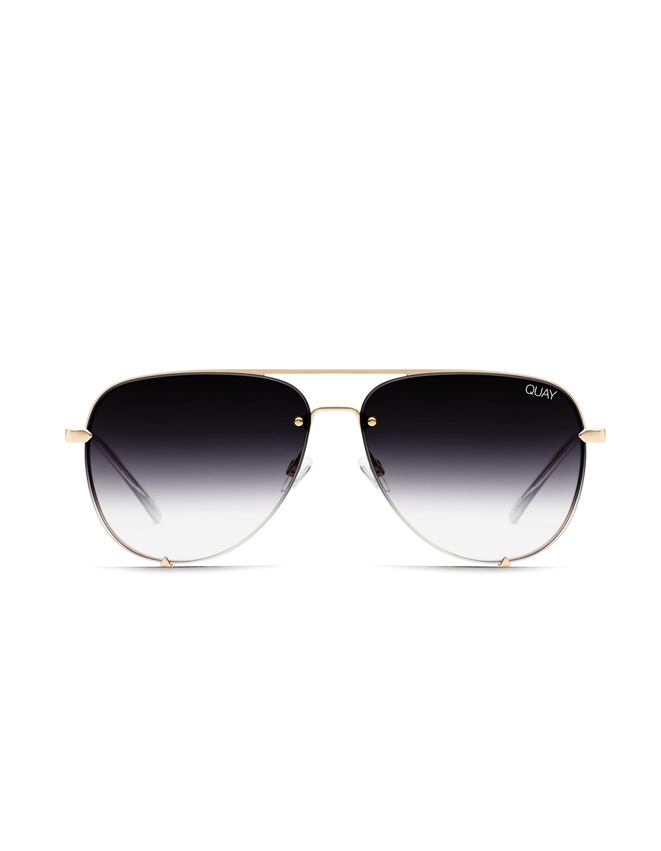 Quay Australia High Key Mini Rimless Sunglasses | David Jones