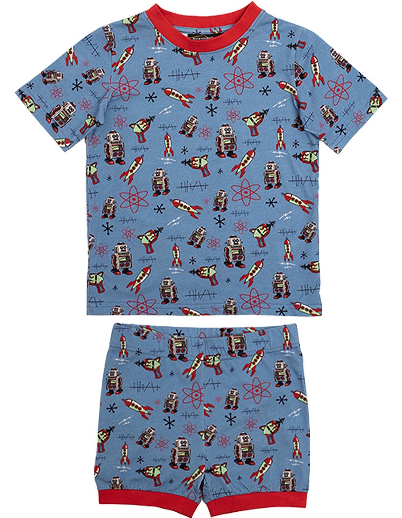 Boys Underwear, Pyjamas & Socks | David Jones - Futuristic Short PJ ...