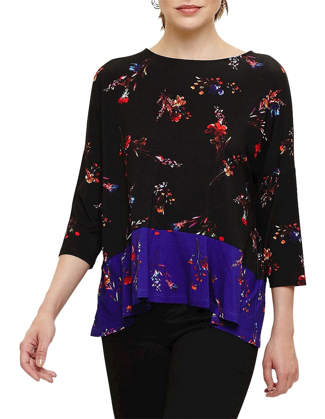 Phase Eight Elysia Mixed Print Top | David Jones