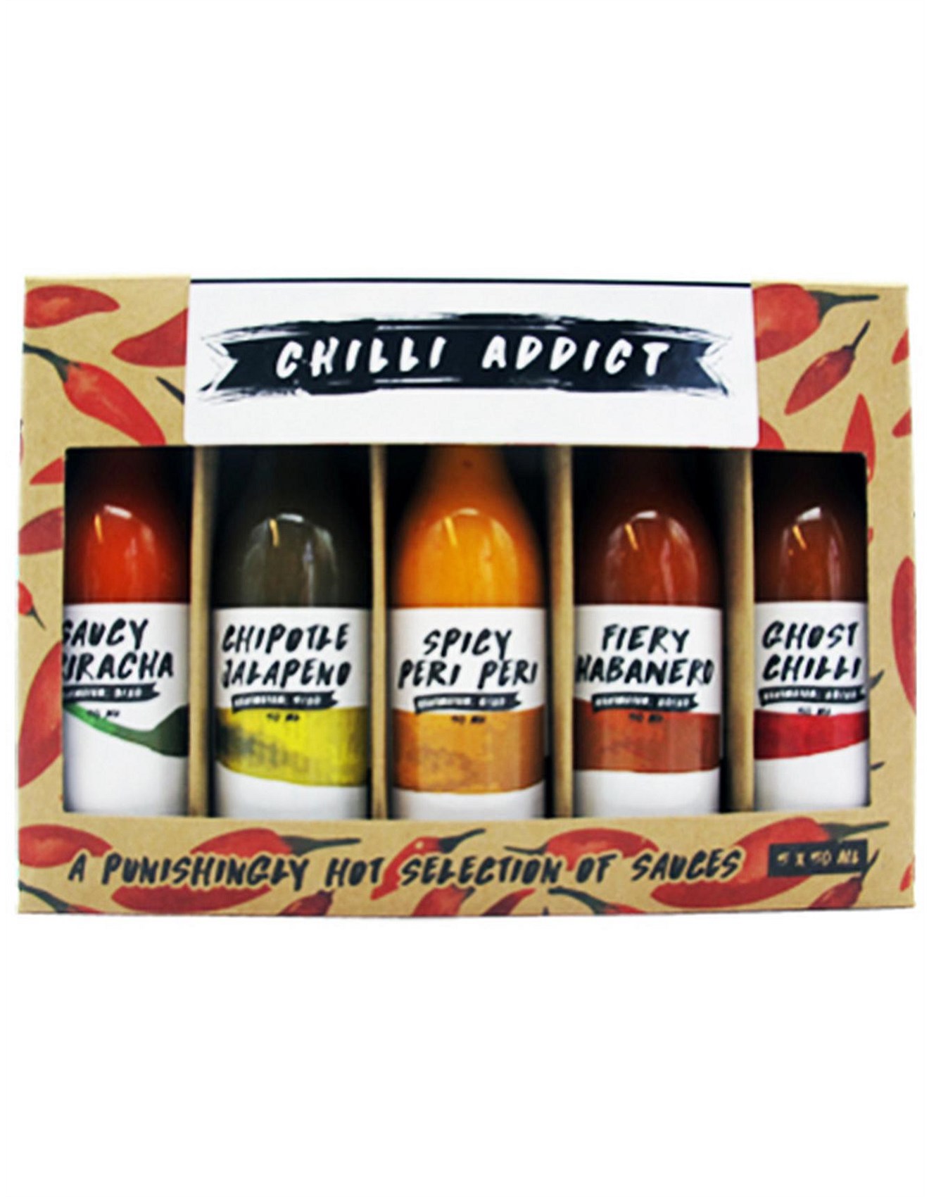 Eat In Luxury Chilli Addict Sauce Selection 250g | David Jones