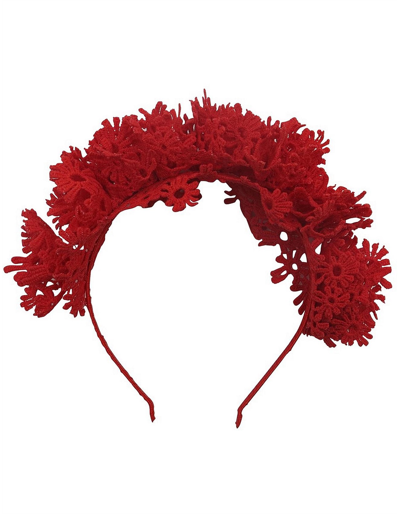 Morgan & Taylor Lace Crown Fascinator | David Jones