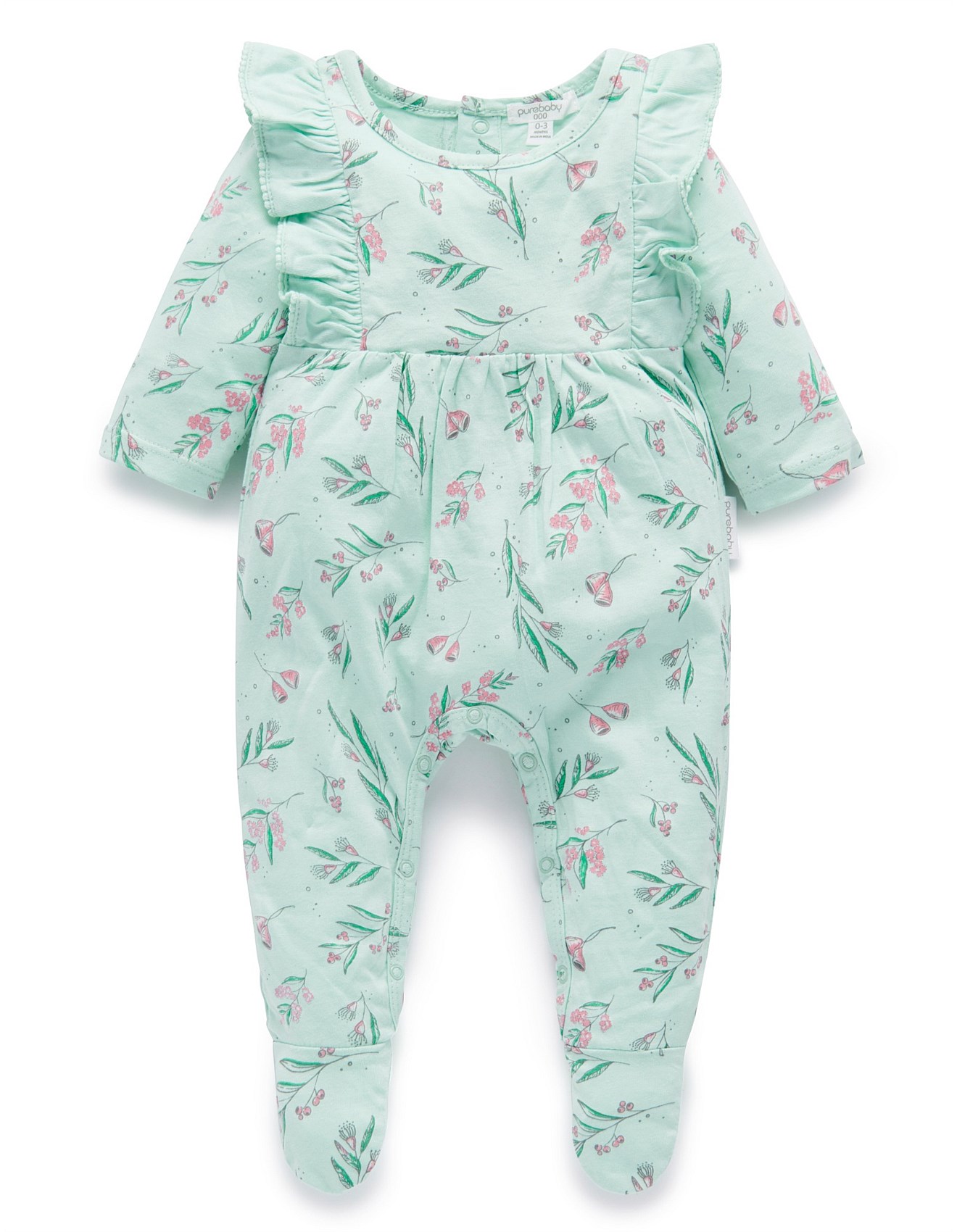 Purebaby Gumnut Ruffle Suit | David Jones