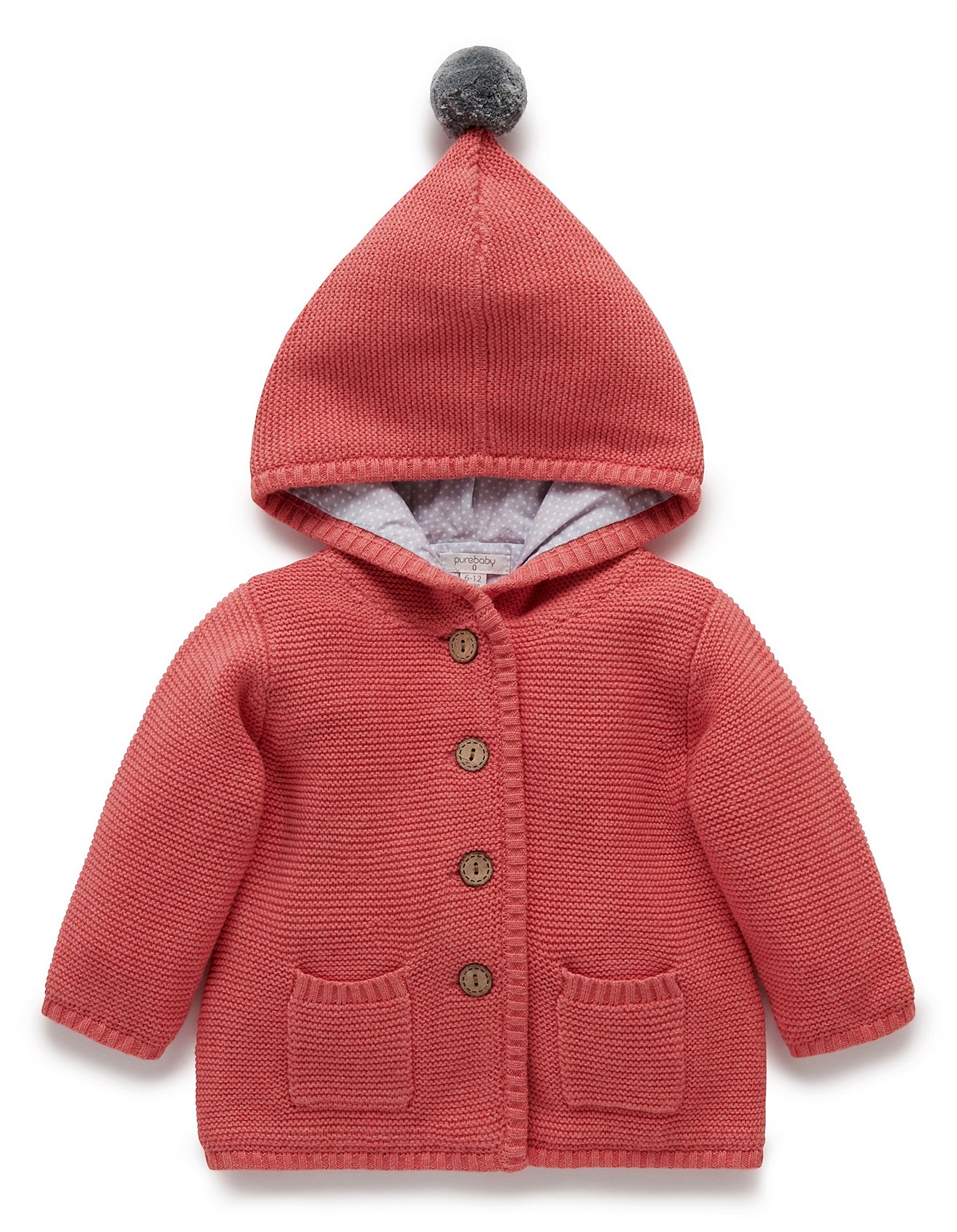 Purebaby Knitted Jacket | David Jones