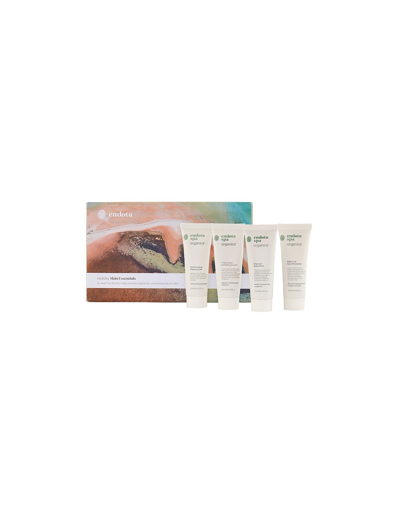 Endota Spa Holiday Skin Essentials -Normal To Combination Pack | David Jones