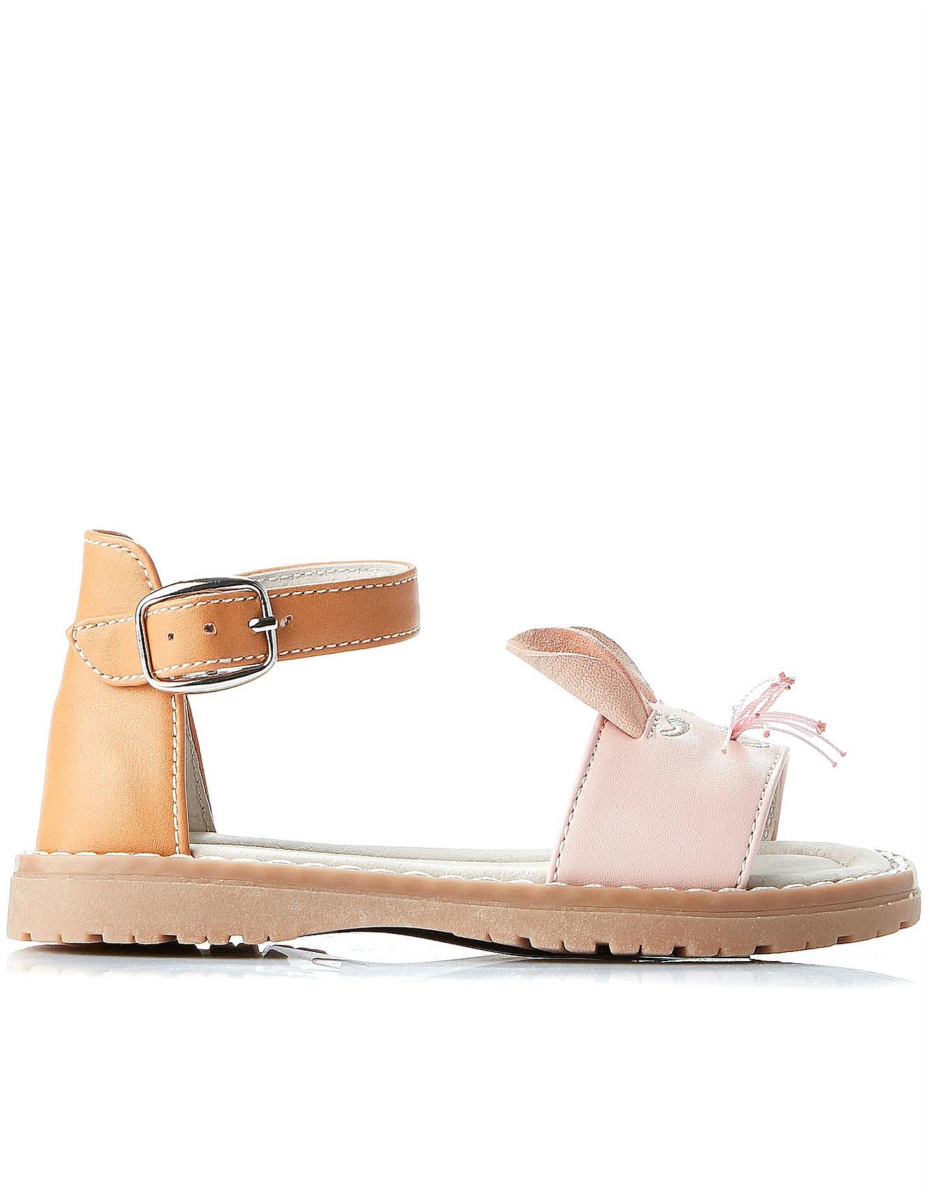 Walnut Melbourne Bunny Sandal | David Jones