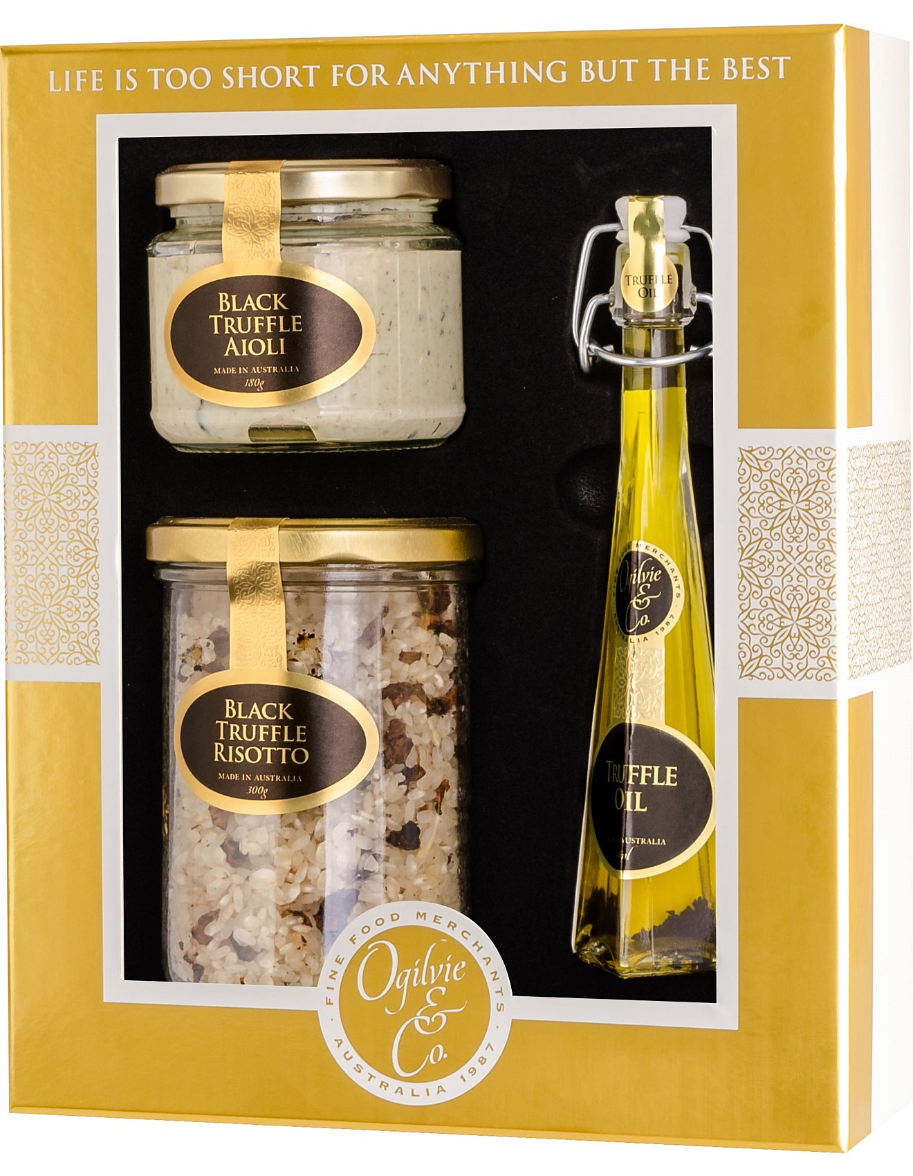 Ogilvie & Co White Gold Truffle Gift Pack | David Jones