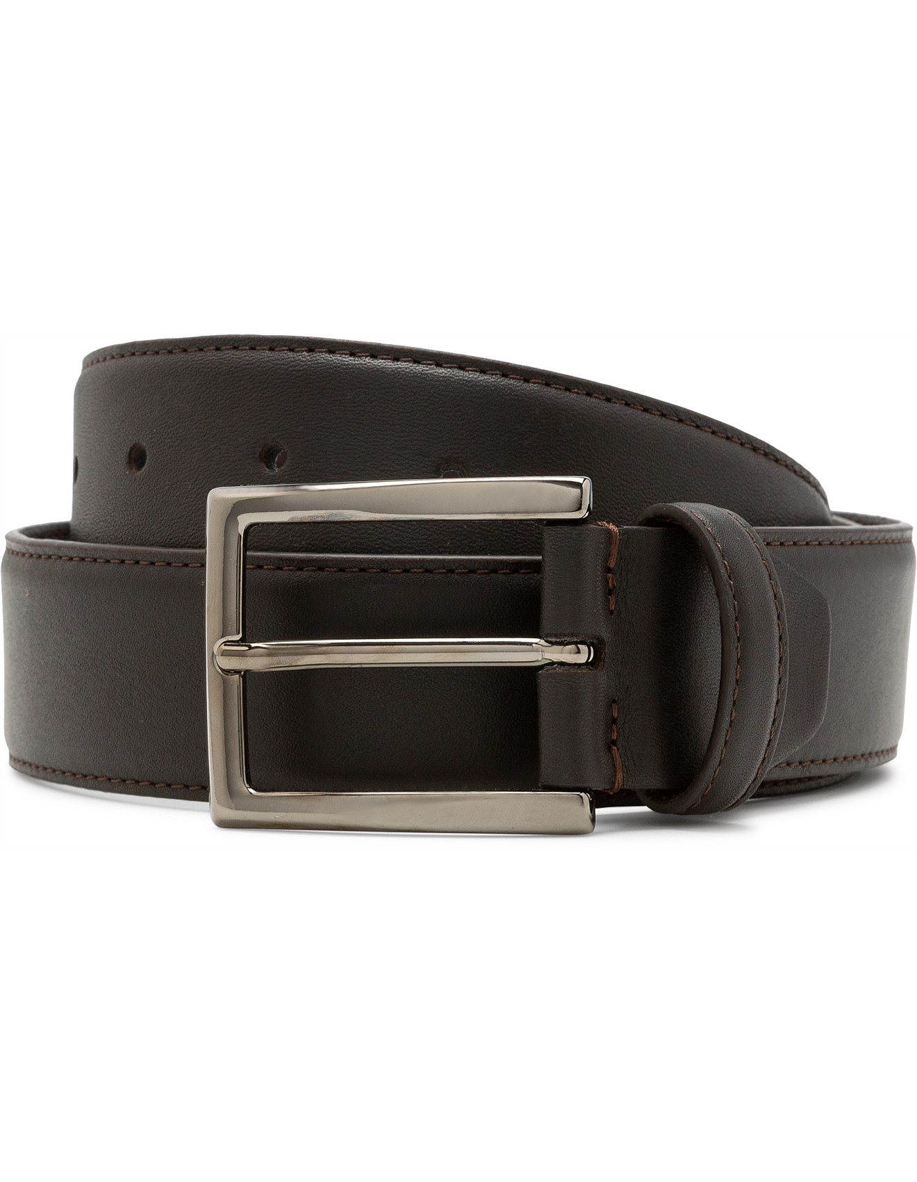 Pal Zileri Calfskin Basic Belt | David Jones