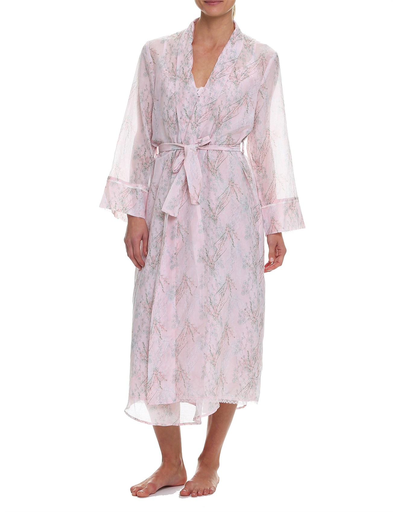 Dressing Gowns & Robes | Short & Long | David Jones - FALLING BLOSSOM ...