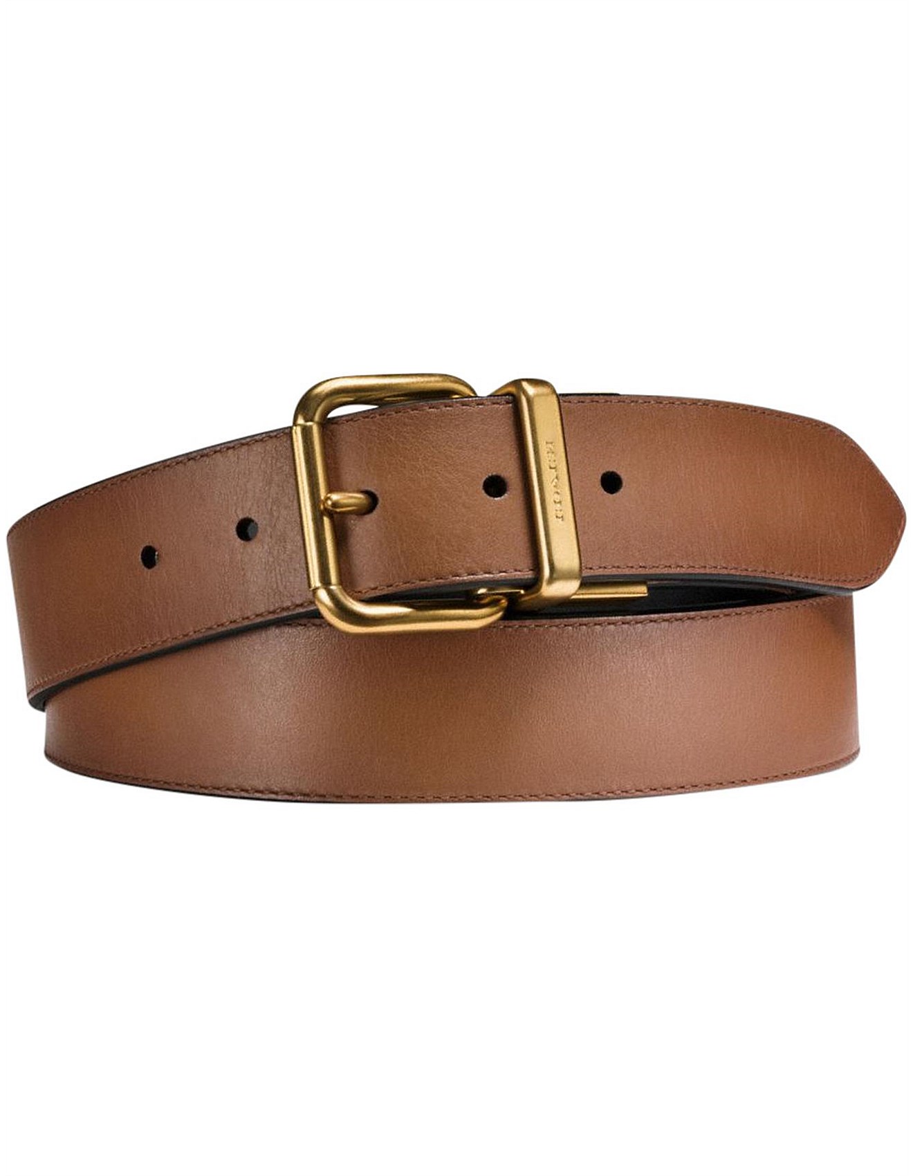 Coach Jeans Buckle Cut-to-size Reversible Belt | David Jones