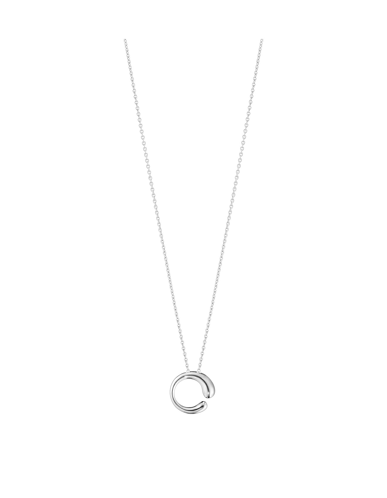 Georg Jensen Mercy Pendant Silver, Small | David Jones
