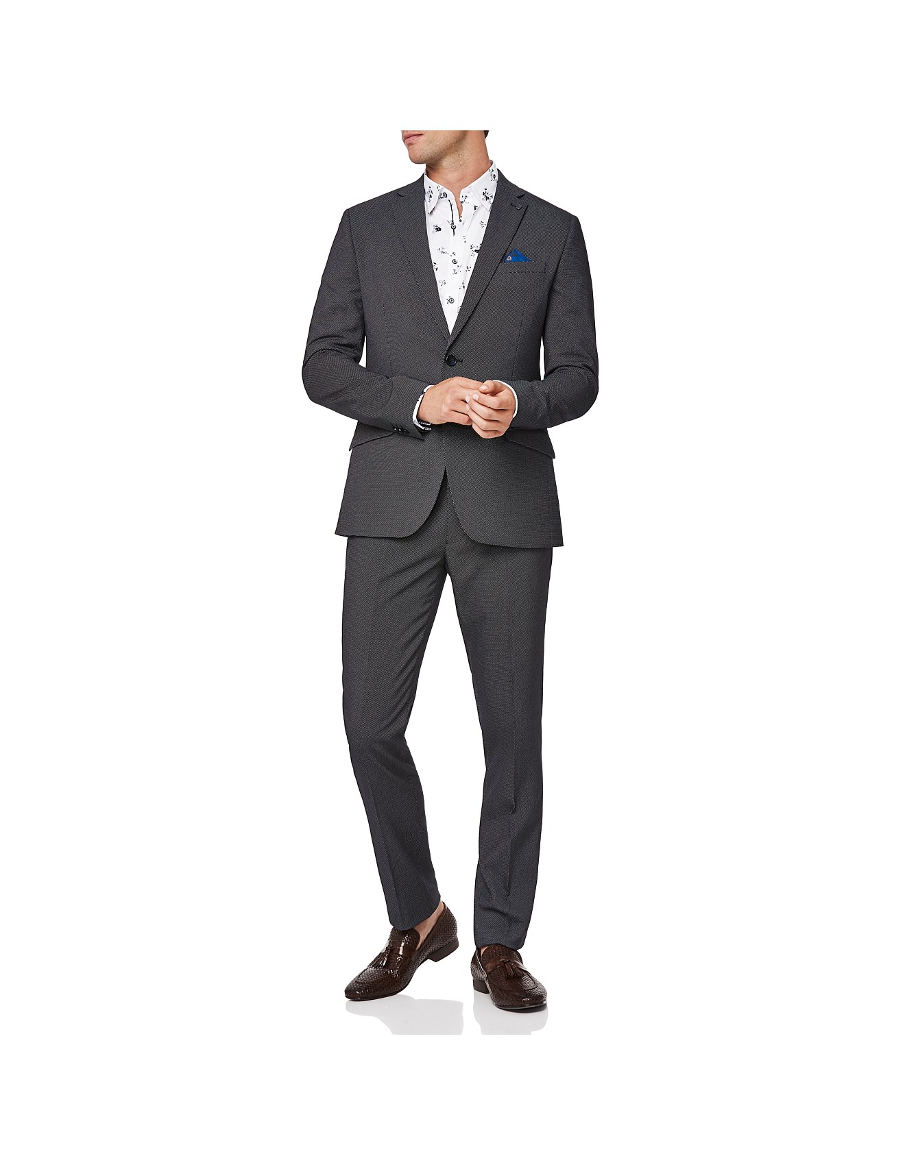Politix Boyton Slim Fit Stretch Suit | David Jones