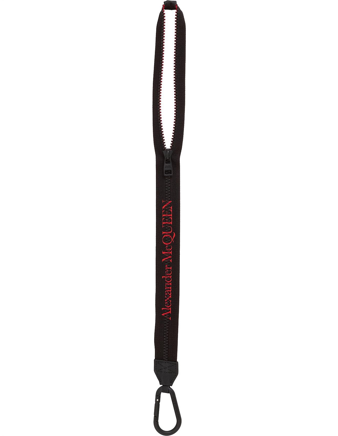 Alexander Mcqueen Charm Zip Logo Keyri | David Jones