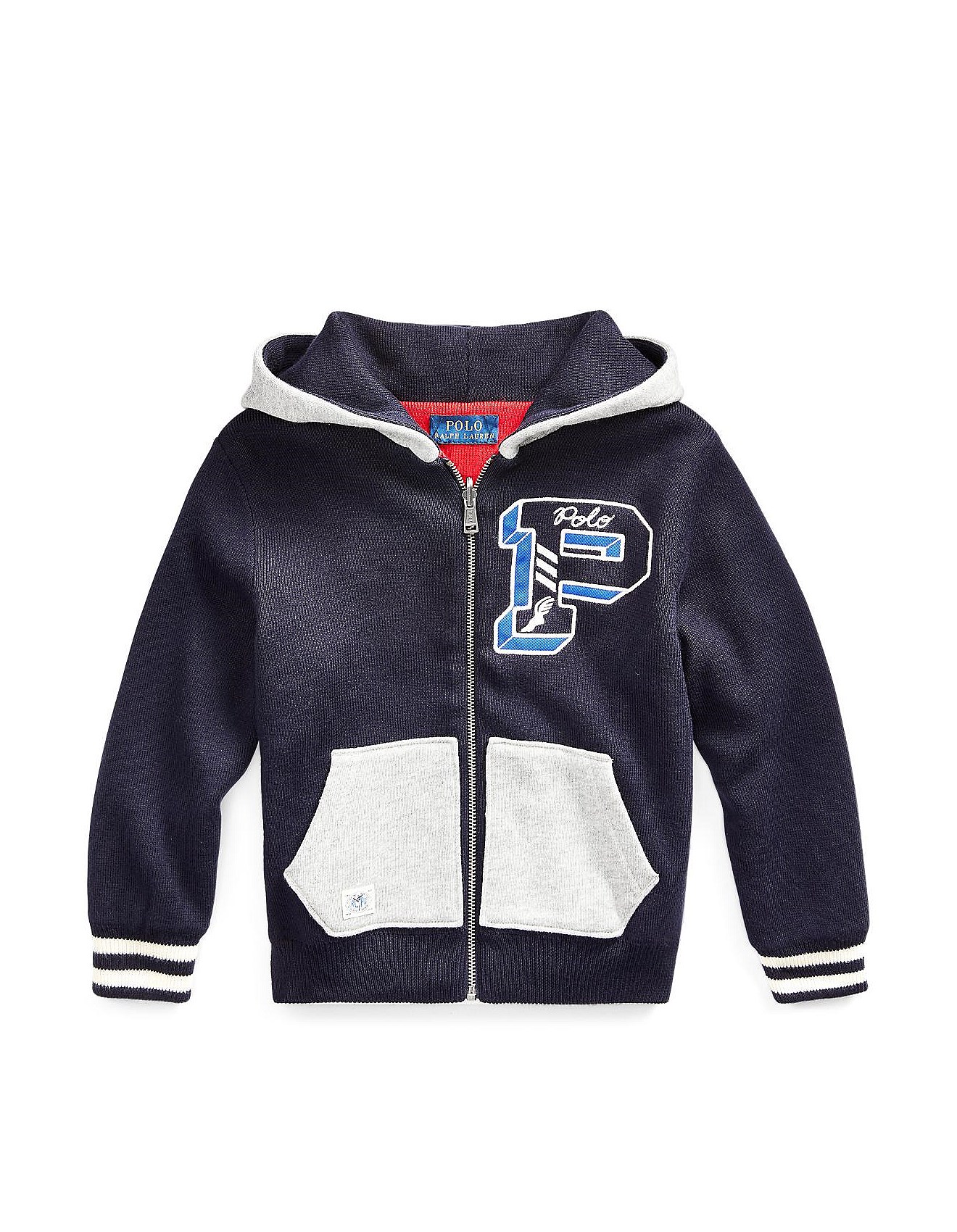 Polo Ralph Lauren Ls Vrsty Jkt-tops-sweater (5-7 Years) | David Jones