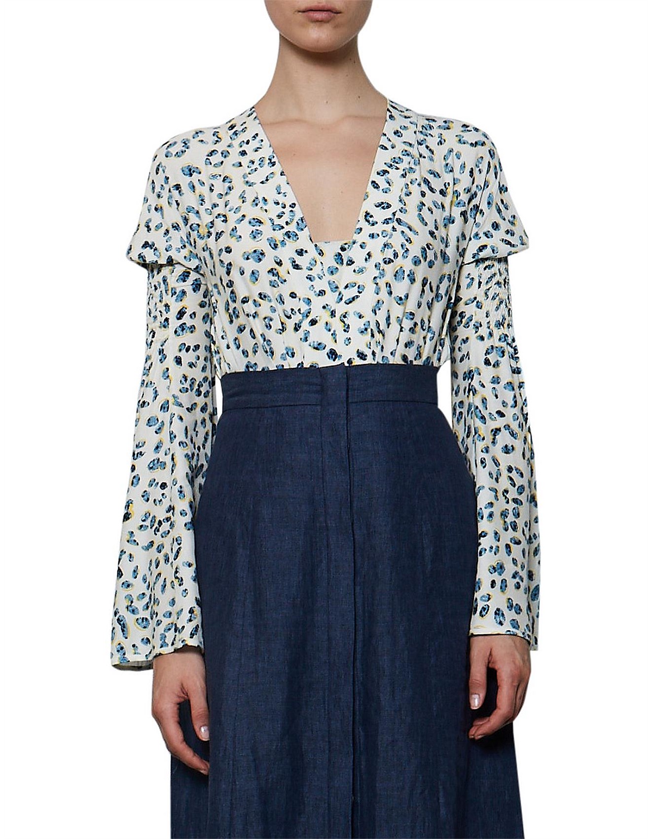 Tops & T-Shirts - Spotty Flower Top