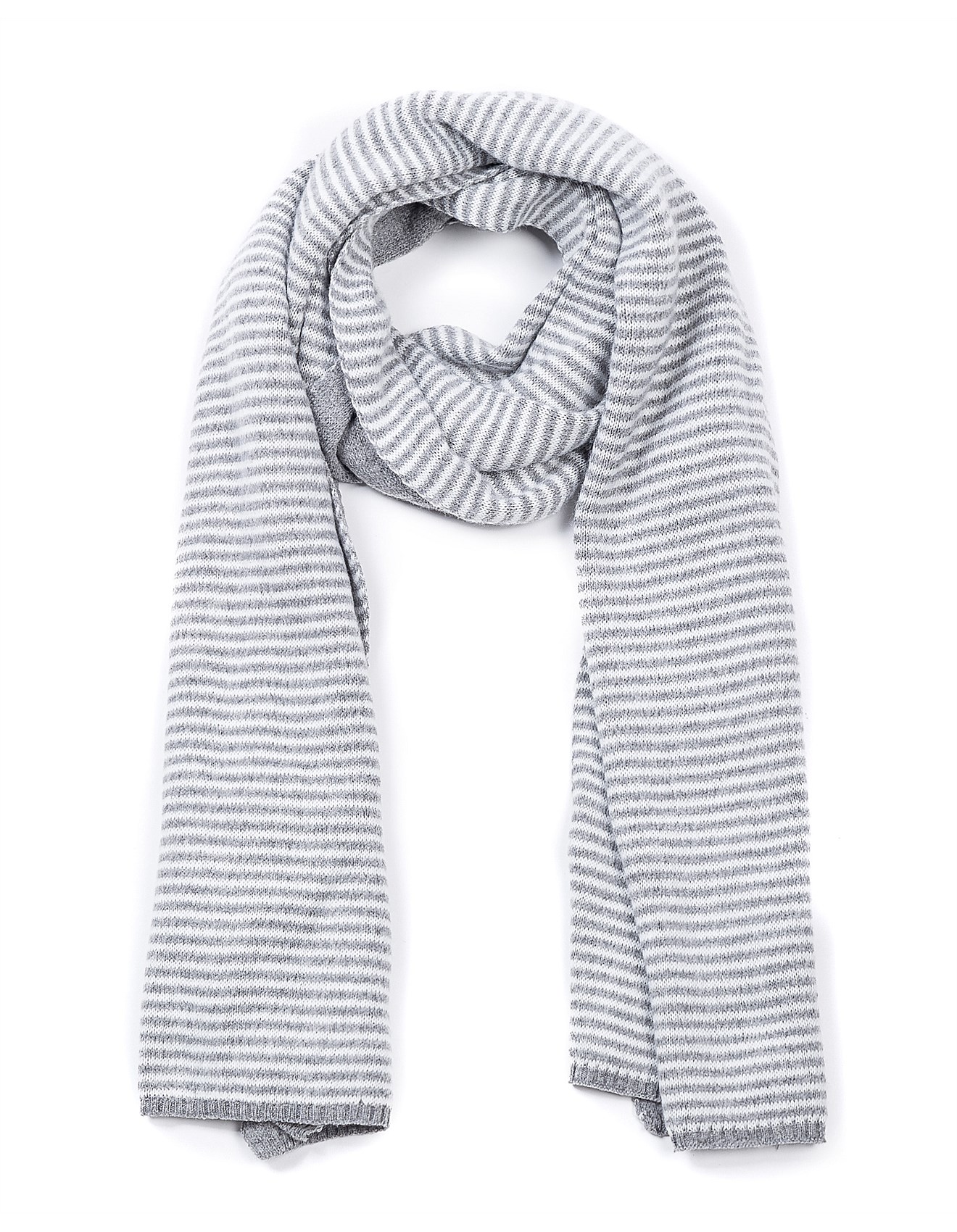 The Two Mrs Grenvilles Two Sided Strip Scarf | David Jones