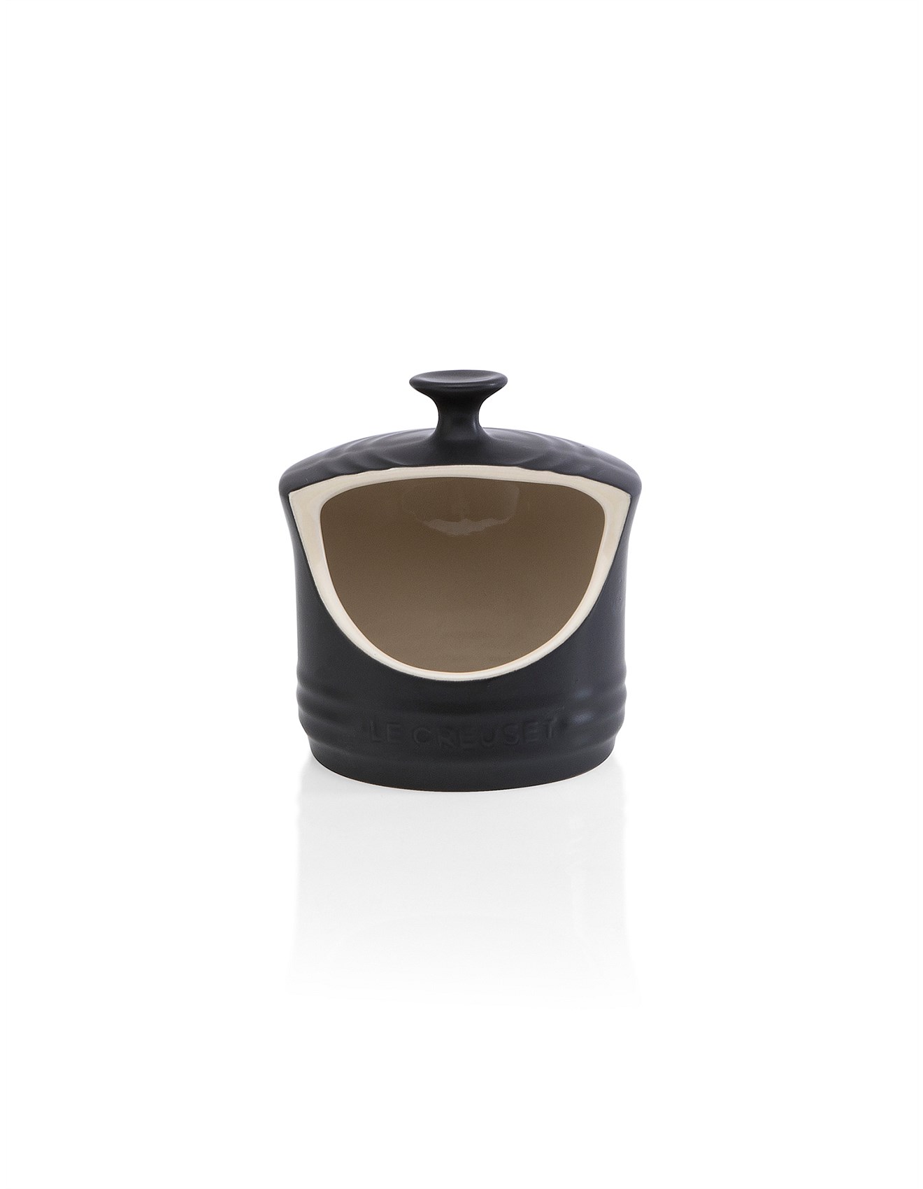 Le Creuset Salt Pig Satin Black | David Jones