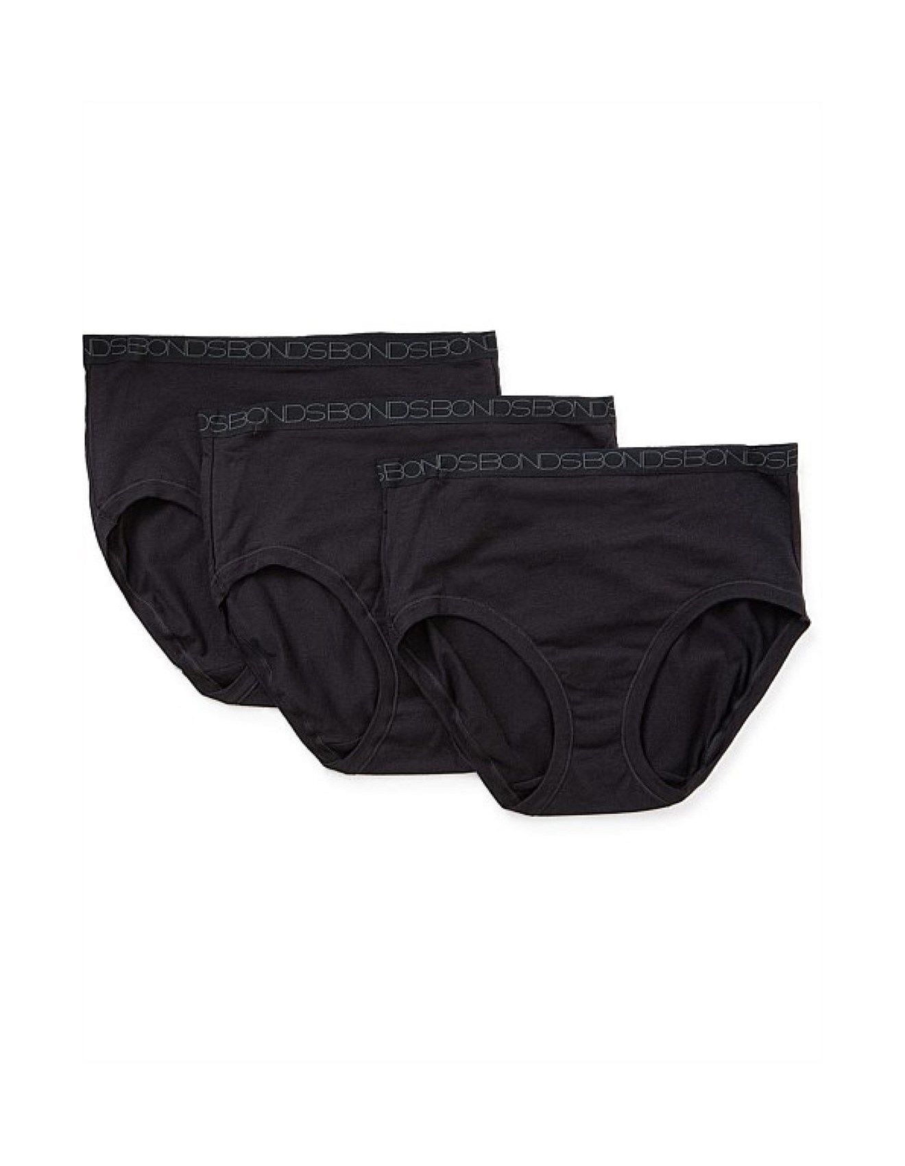 Bonds 3 Pack Cottontails Full Brief | David Jones