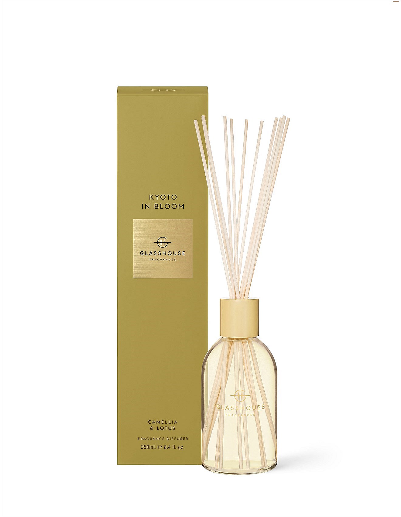 Glasshouse Fragrances Kyoto In Bloom Fragrance Reed Diffuser 250ml ...