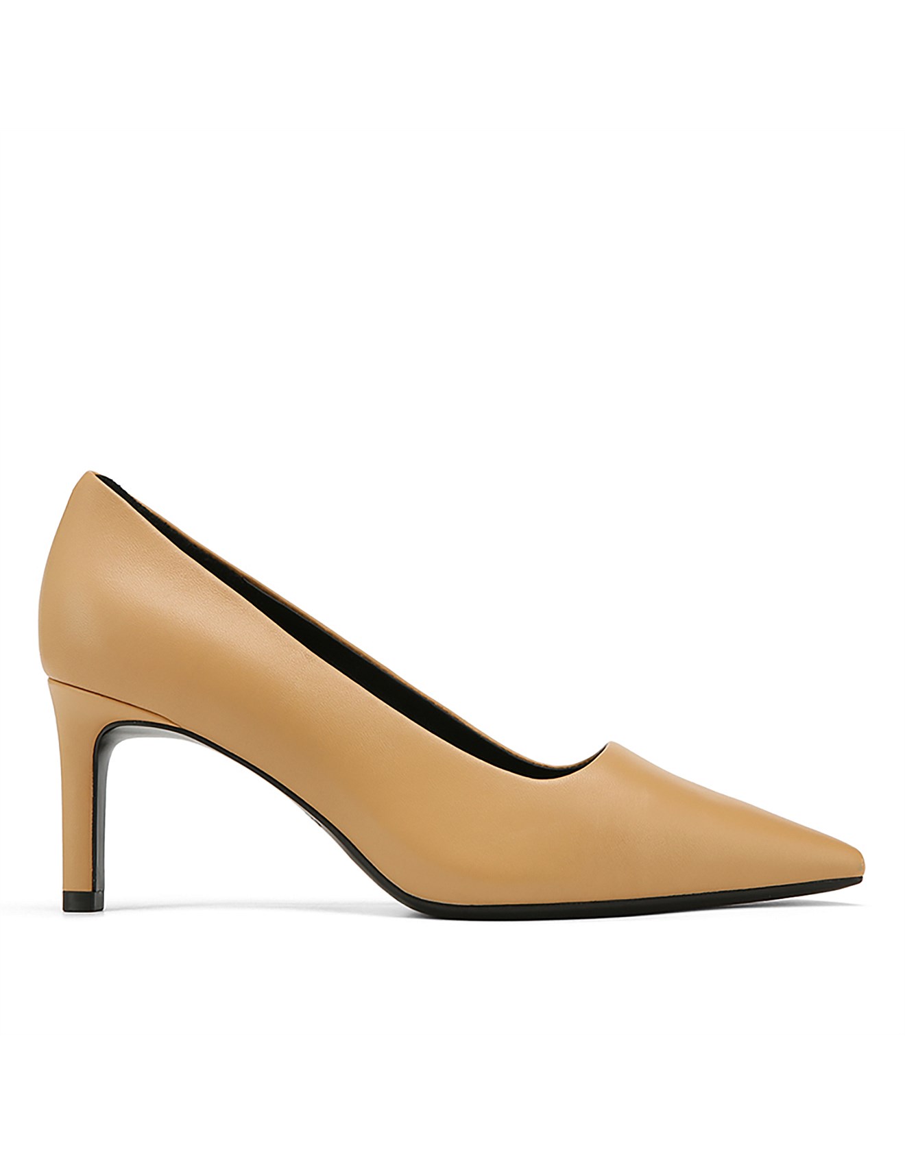 Wittner Phoenix Latte Leather Stiletto Heel Pump | David Jones