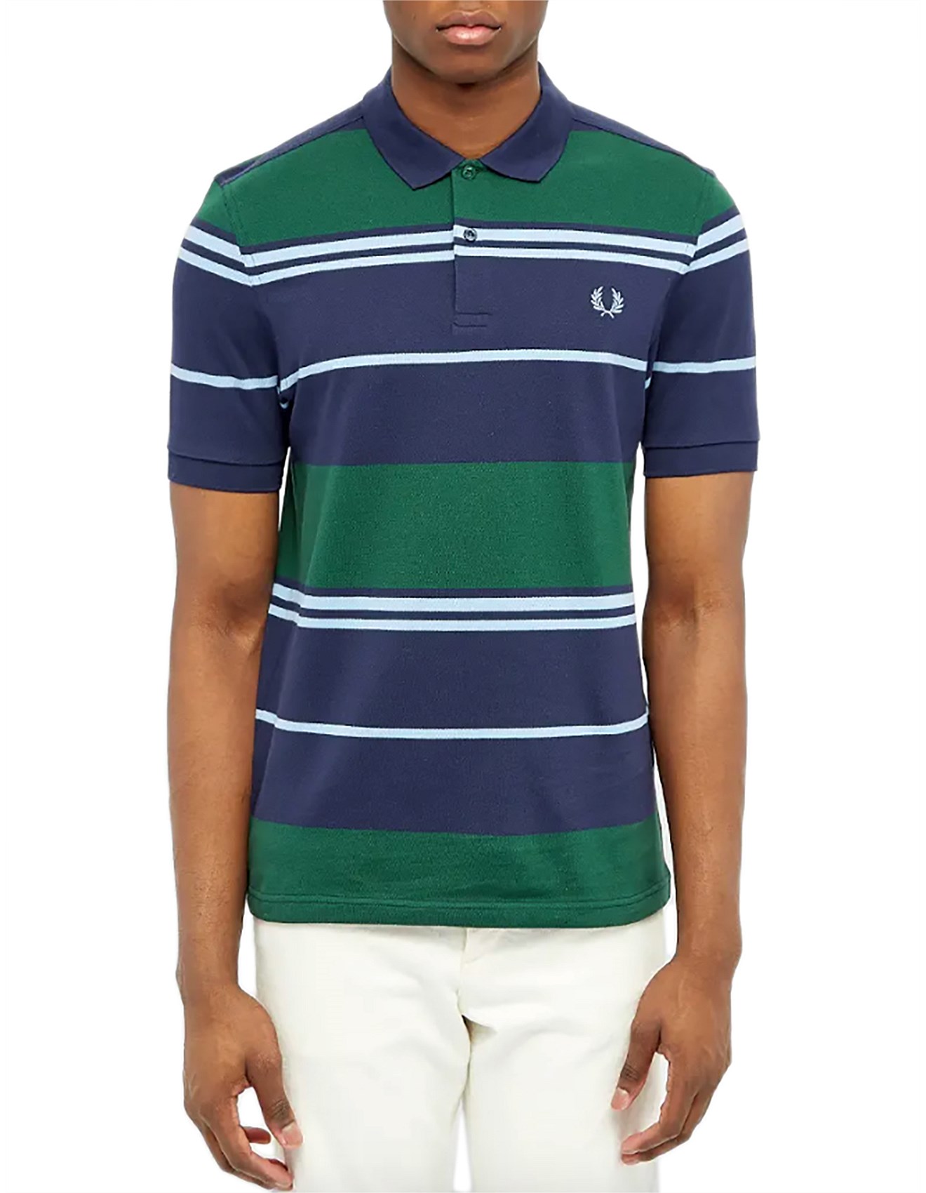 Fred Perry Stripe Polo Shirt | David Jones