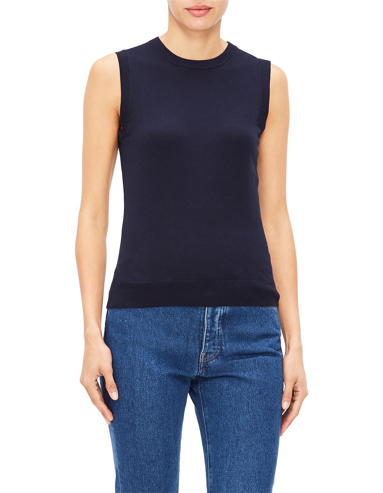 Jcrew Cotton Jackie Shell Top | David Jones