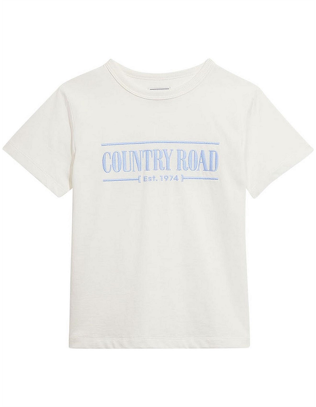 Country Road Verified Australian Cotton Heritage T-shirt | David Jones