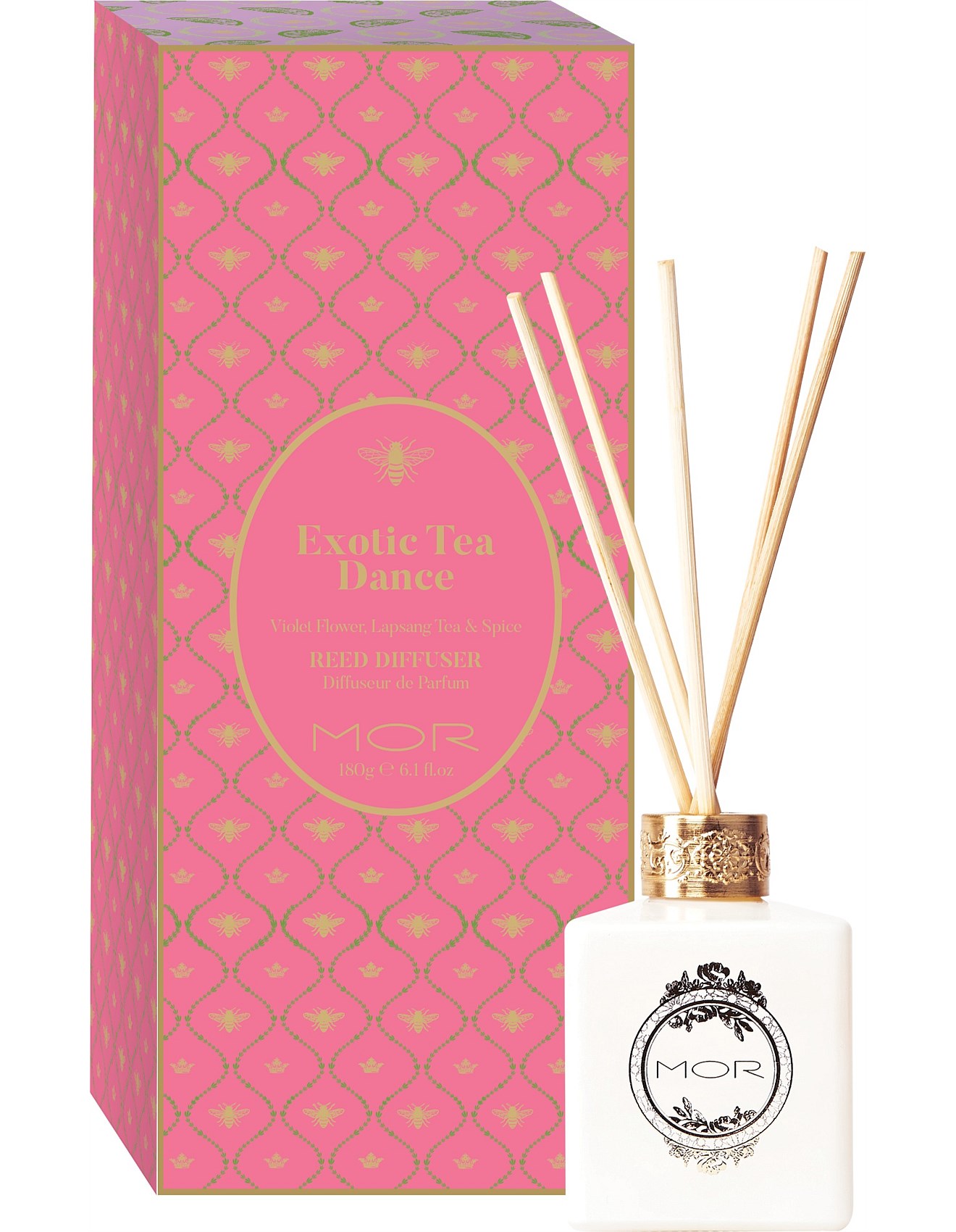 Mor Exotic Tea Dance Reed Diffuser | David Jones