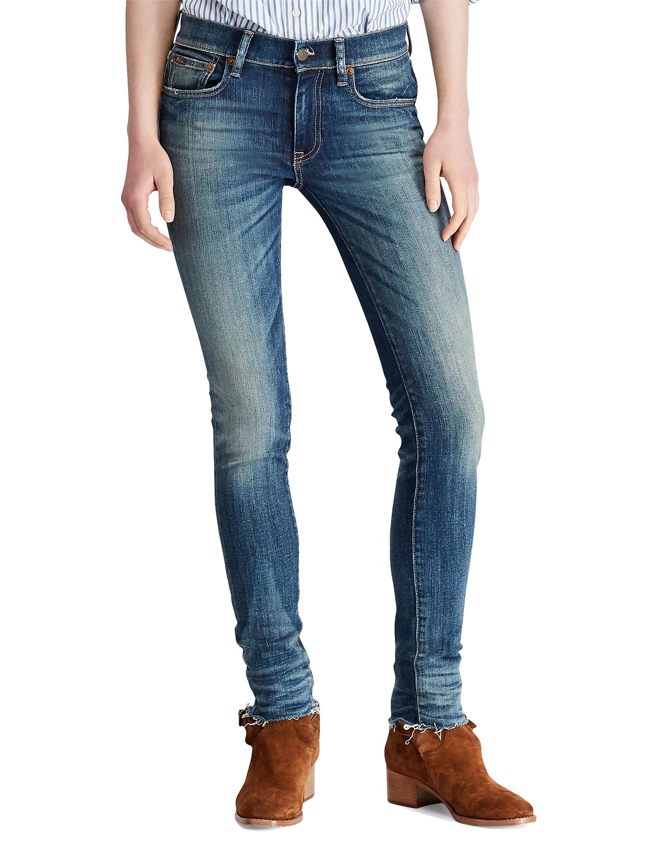 Polo Ralph Lauren Tompkins Skinny Crop Jean | David Jones