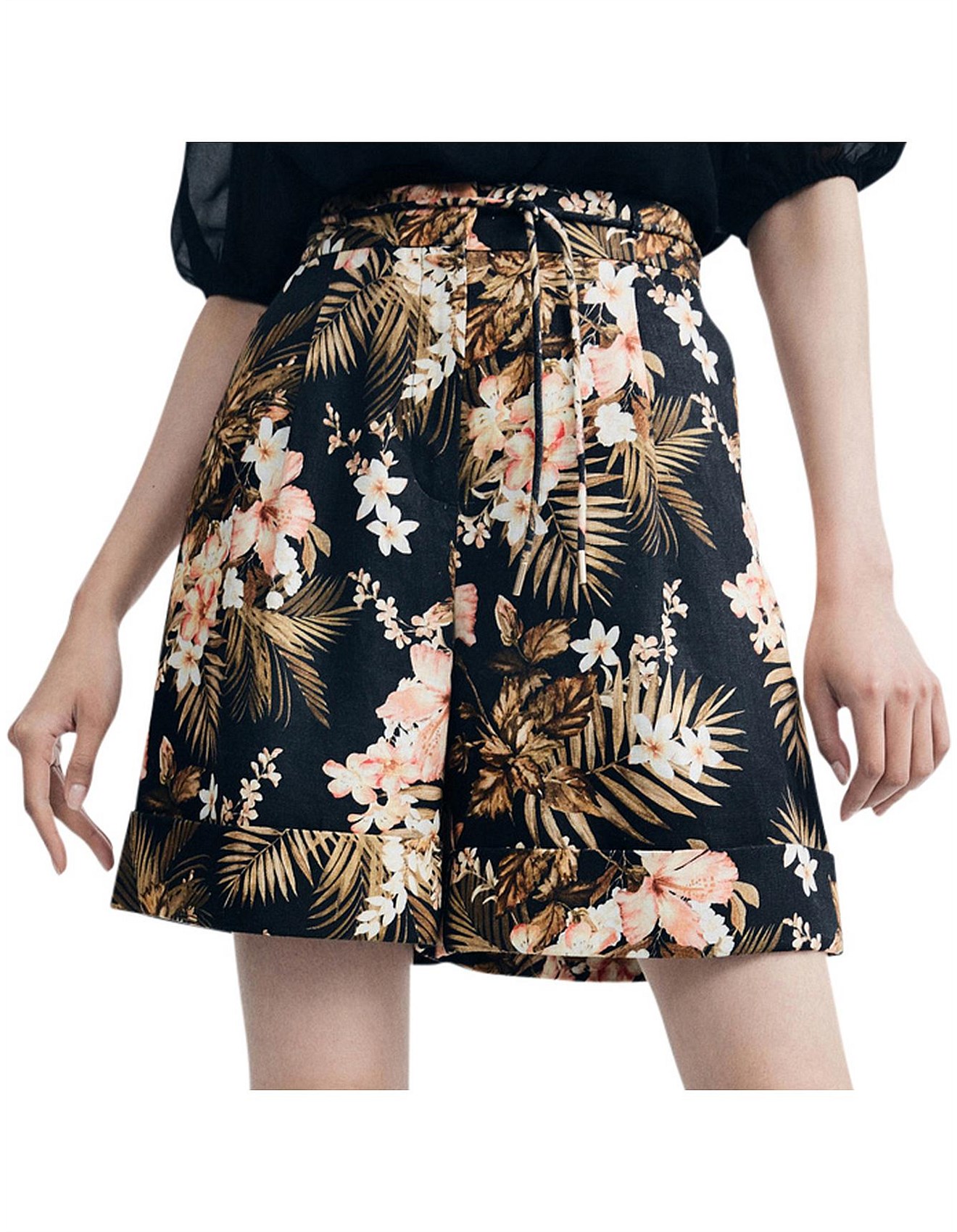 Witchery Laci Printed Short | David Jones