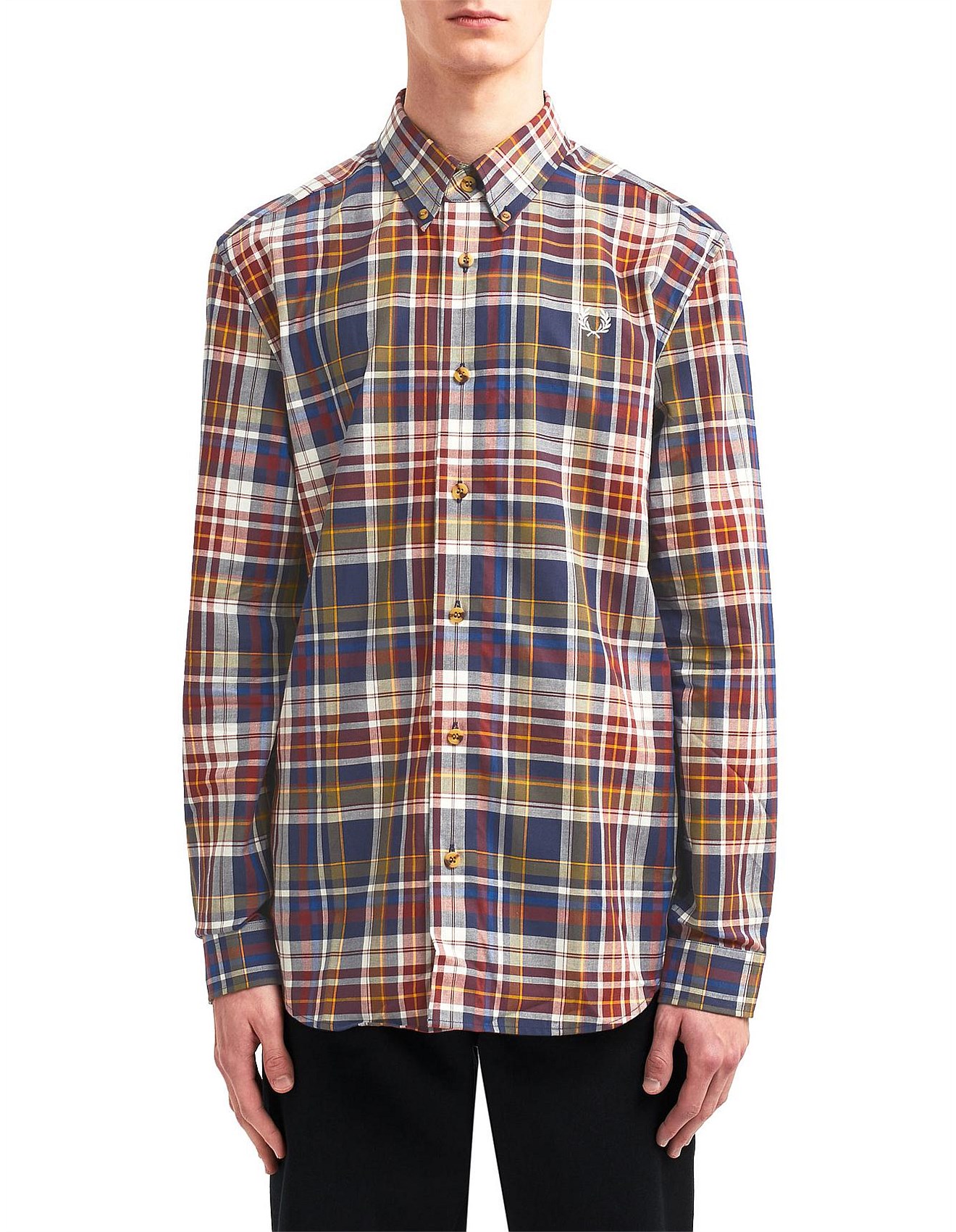 Fred Perry Tartan Shirt | David Jones