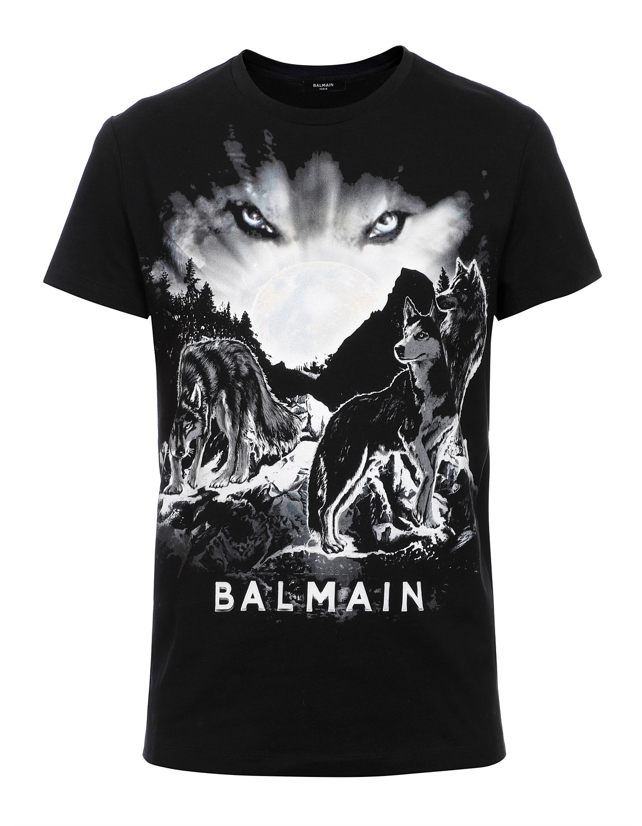Balmain Printed Ts | David Jones